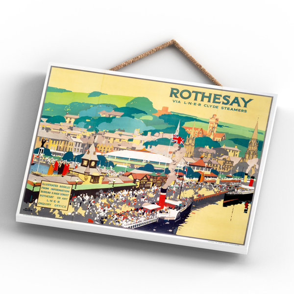 Happy Larry Rothesay Steamers Wall Décor | Wayfair.co.uk