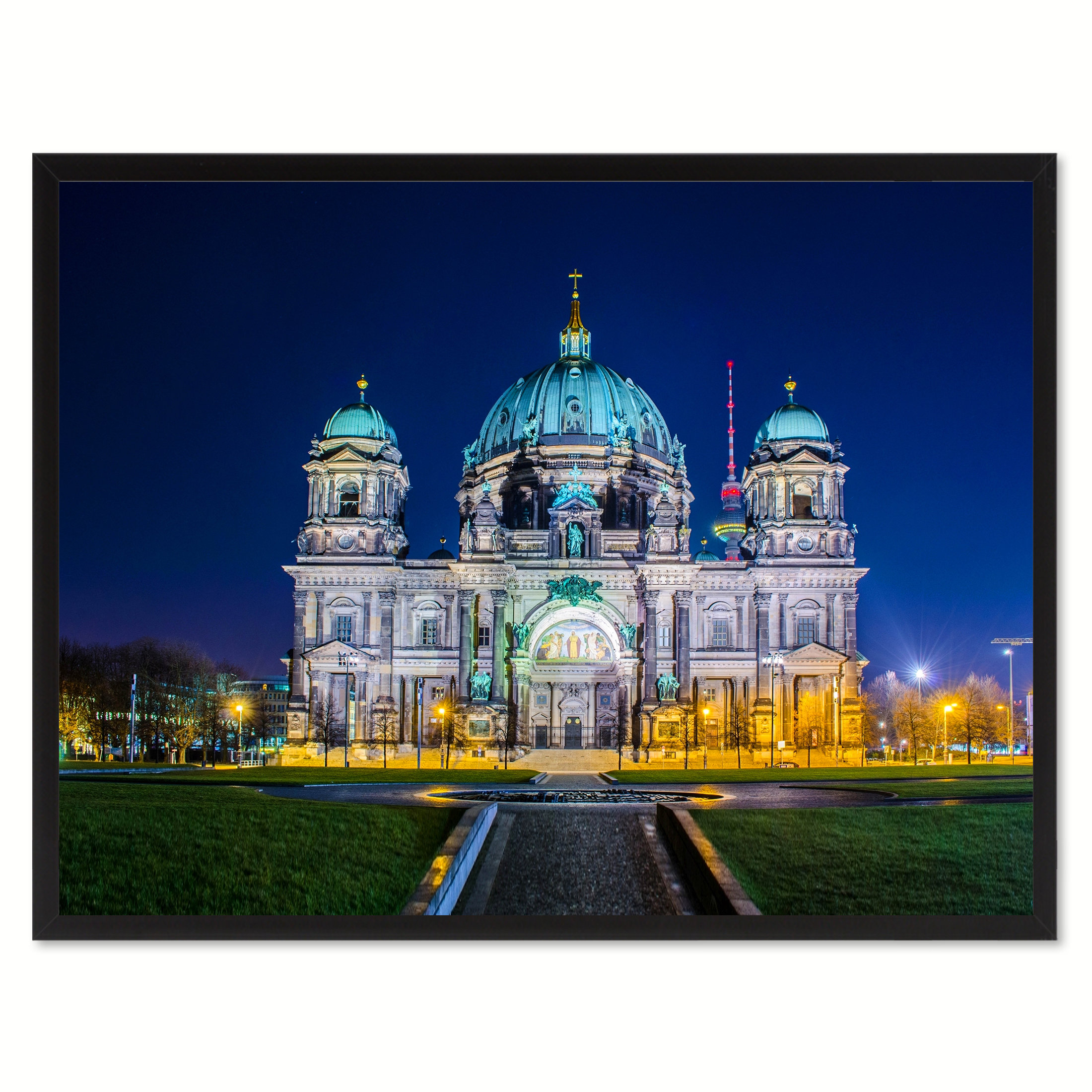 Ebern Designs Berliner Dom Cathedral Landscape Photo Canvas Print with ...