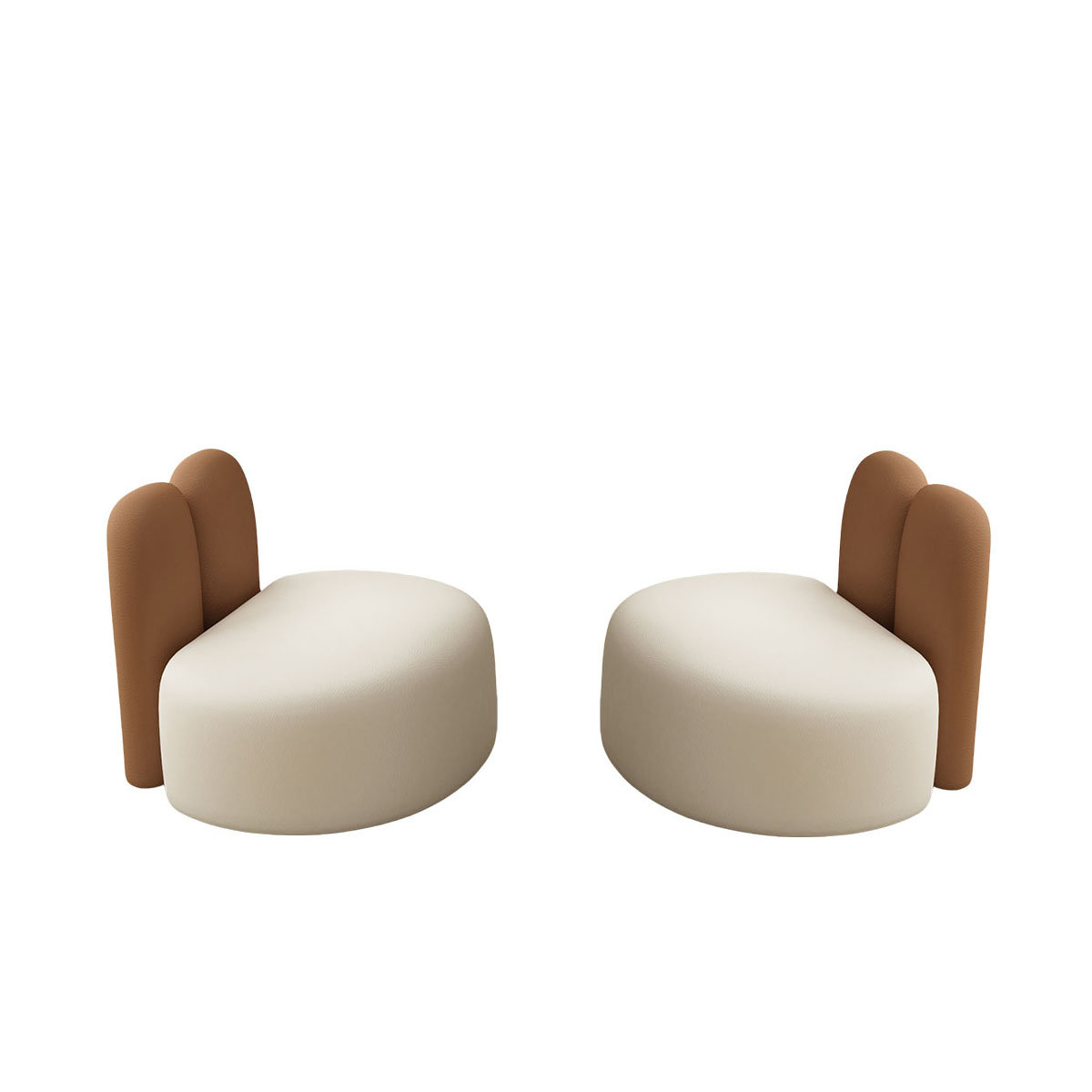 KANGLY Nordic beauty shop lounge area sofa set of 2 | Wayfair