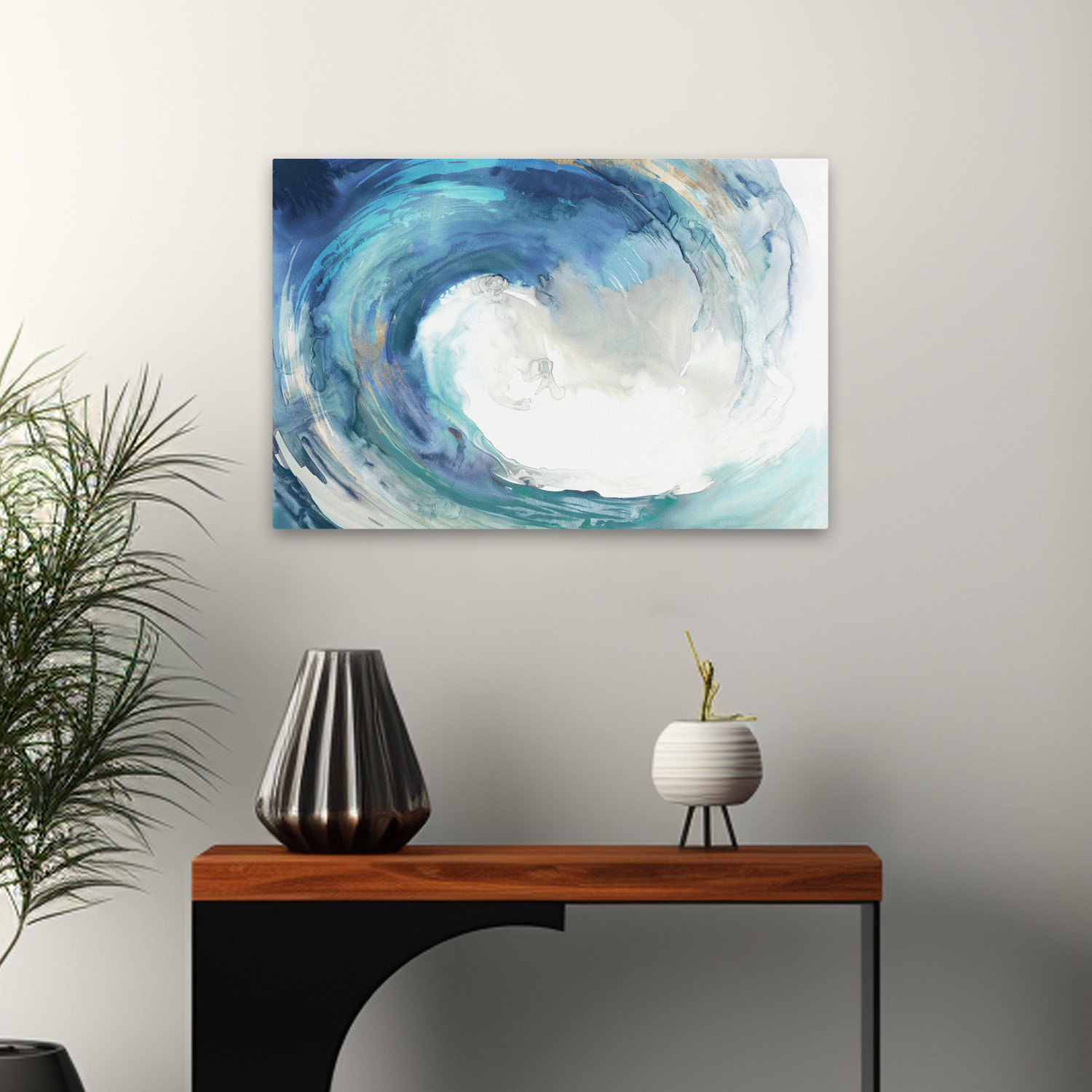 Rosecliff Heights Wave And Ocean Water Collar Art | Wayfair