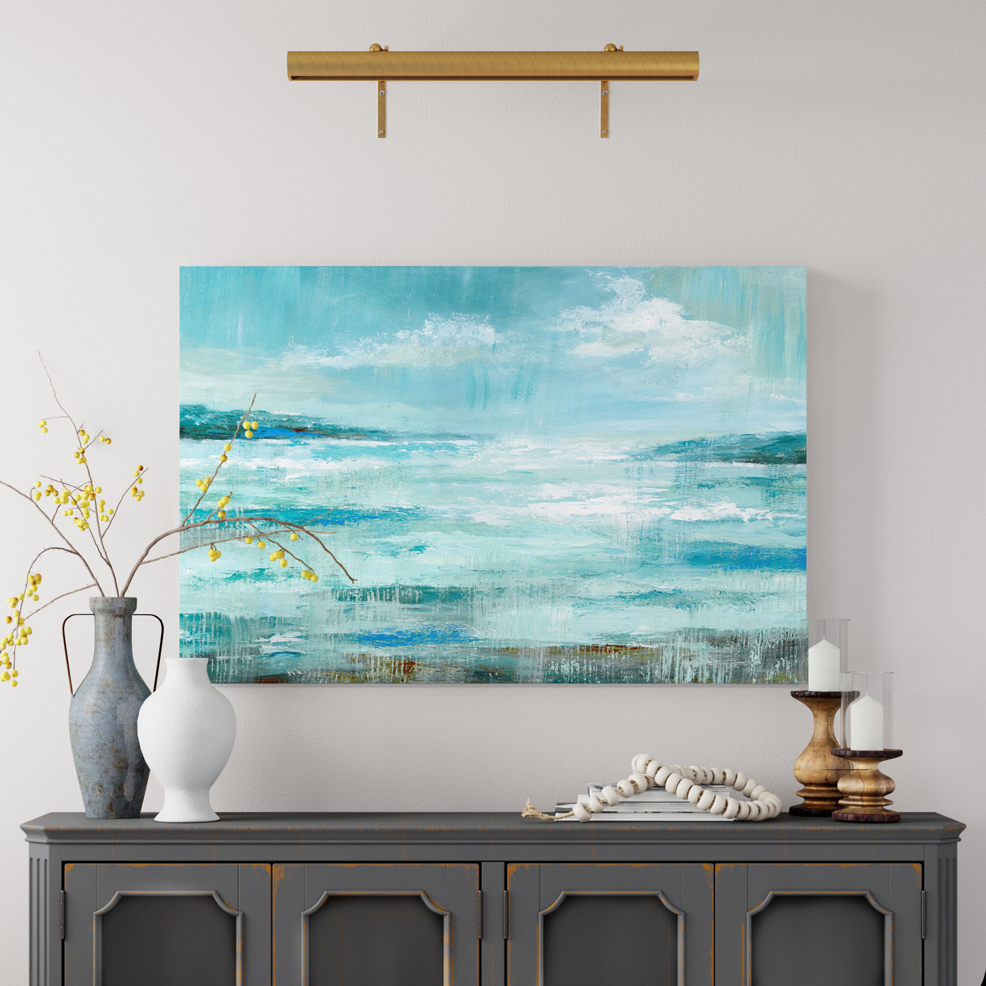 Three Posts™ Isle Inlet' Painting on Canvas & Reviews | Wayfair