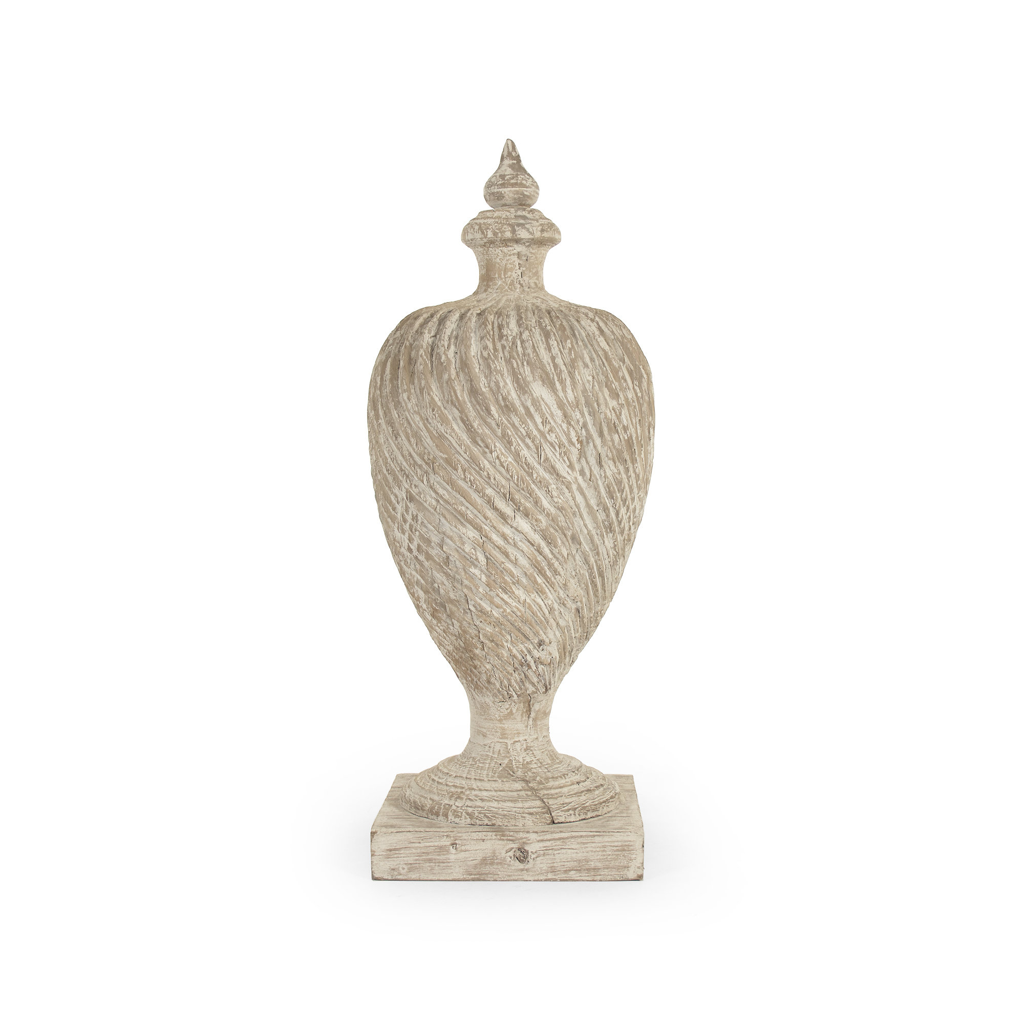 Zentique Julius Wooden Decorative Urn | Perigold