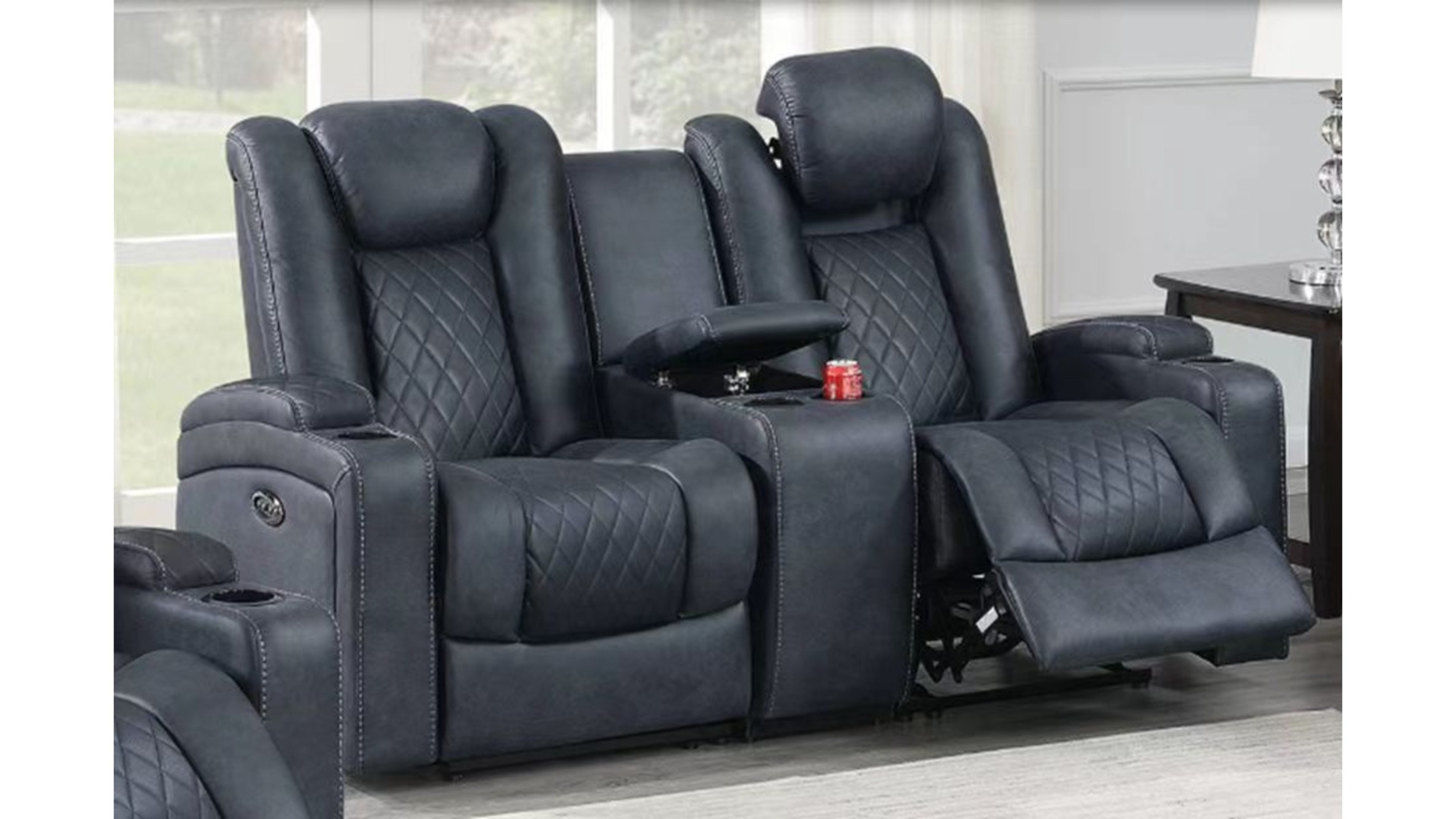 Lark Manor Causeuse inclinable électrique, confort haut de gamme avec ...