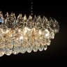 Everly Quinn Luxury Rectangular Crystal Chandelier 14 Light Dimmable ...