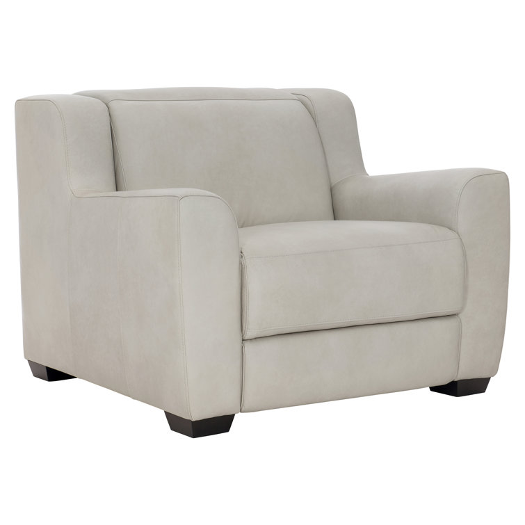 Bernhardt Everette 42" W Top Grain Leather Armchair - Wayfair Canada