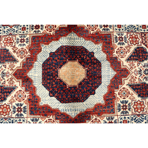 Bokara Rug Co., Inc. Aryana Handwoven High-Quality Red/Black/Beige Area ...