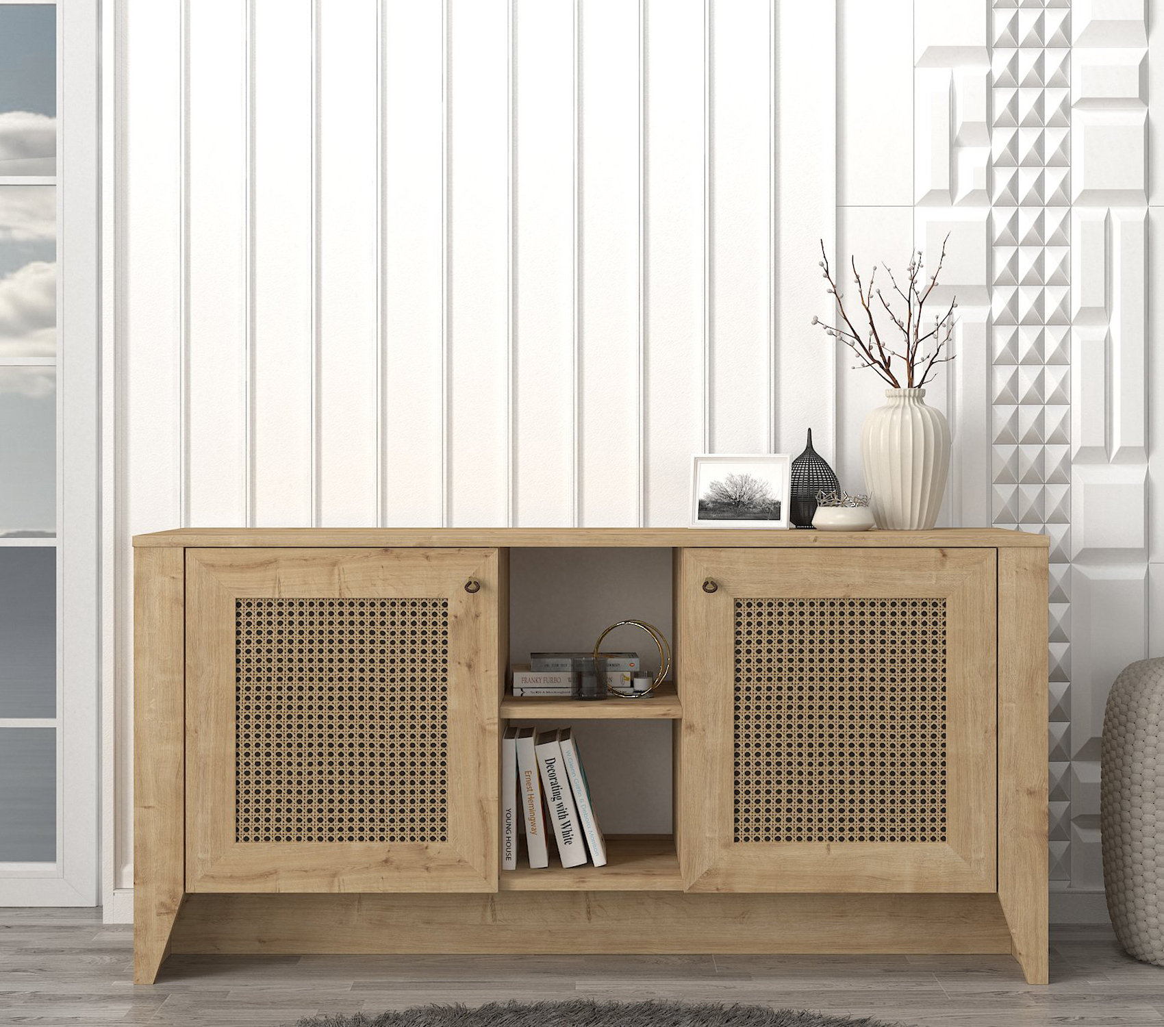 17 Stories Christo 150 Cm Wide Sideboard | Wayfair.co.uk