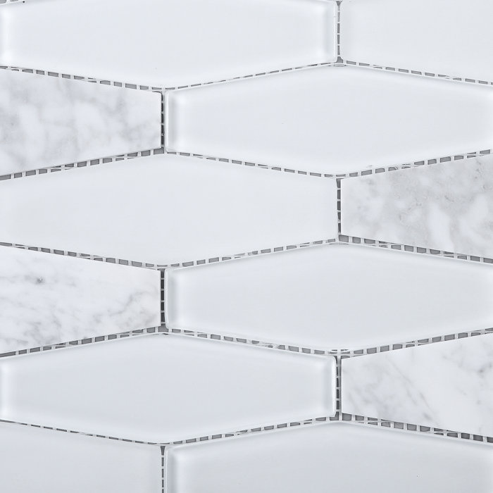 Supreme Tile Fusion 2" x 6" Mosaic Wall Tile & Reviews | Wayfair