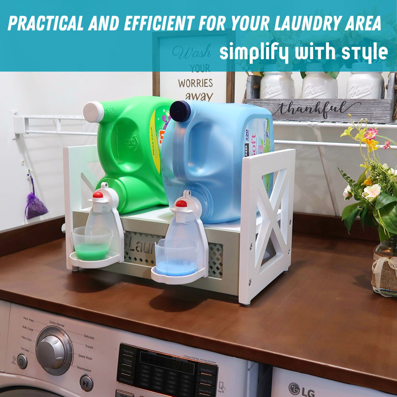 Bekitchen Wood Free Standing Laundry Room Organizer & Reviews | Wayfair