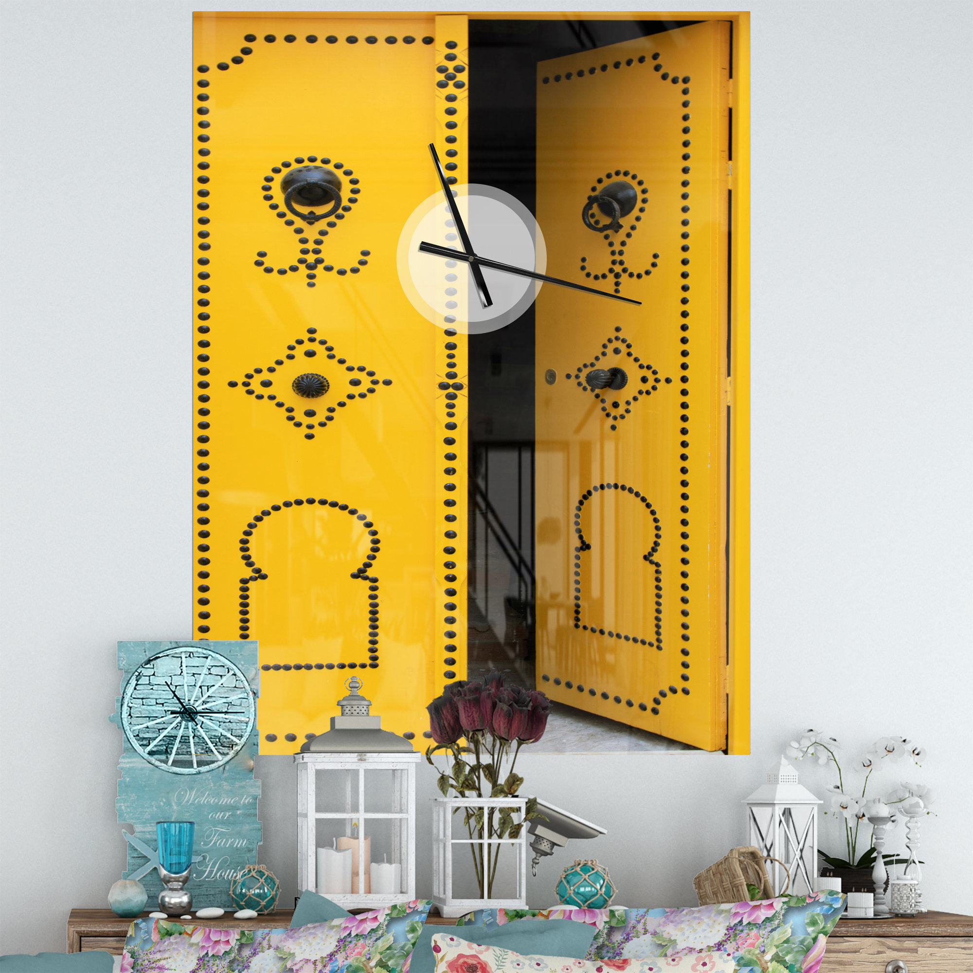 Bungalow Rose Mekyah Wall Clock | Wayfair