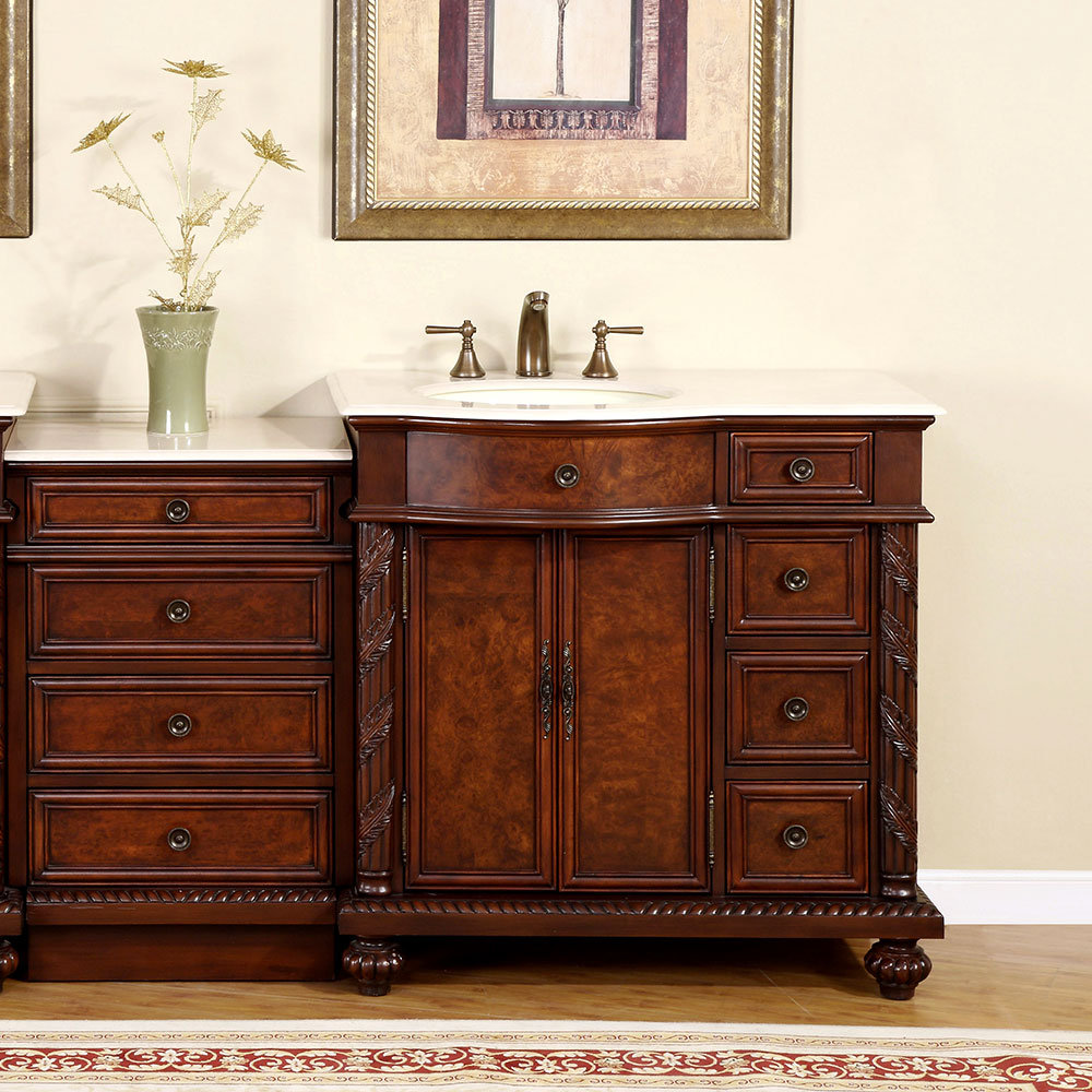 Astoria Grand Esita 56" Single Bathroom Vanity Set & Reviews | Wayfair