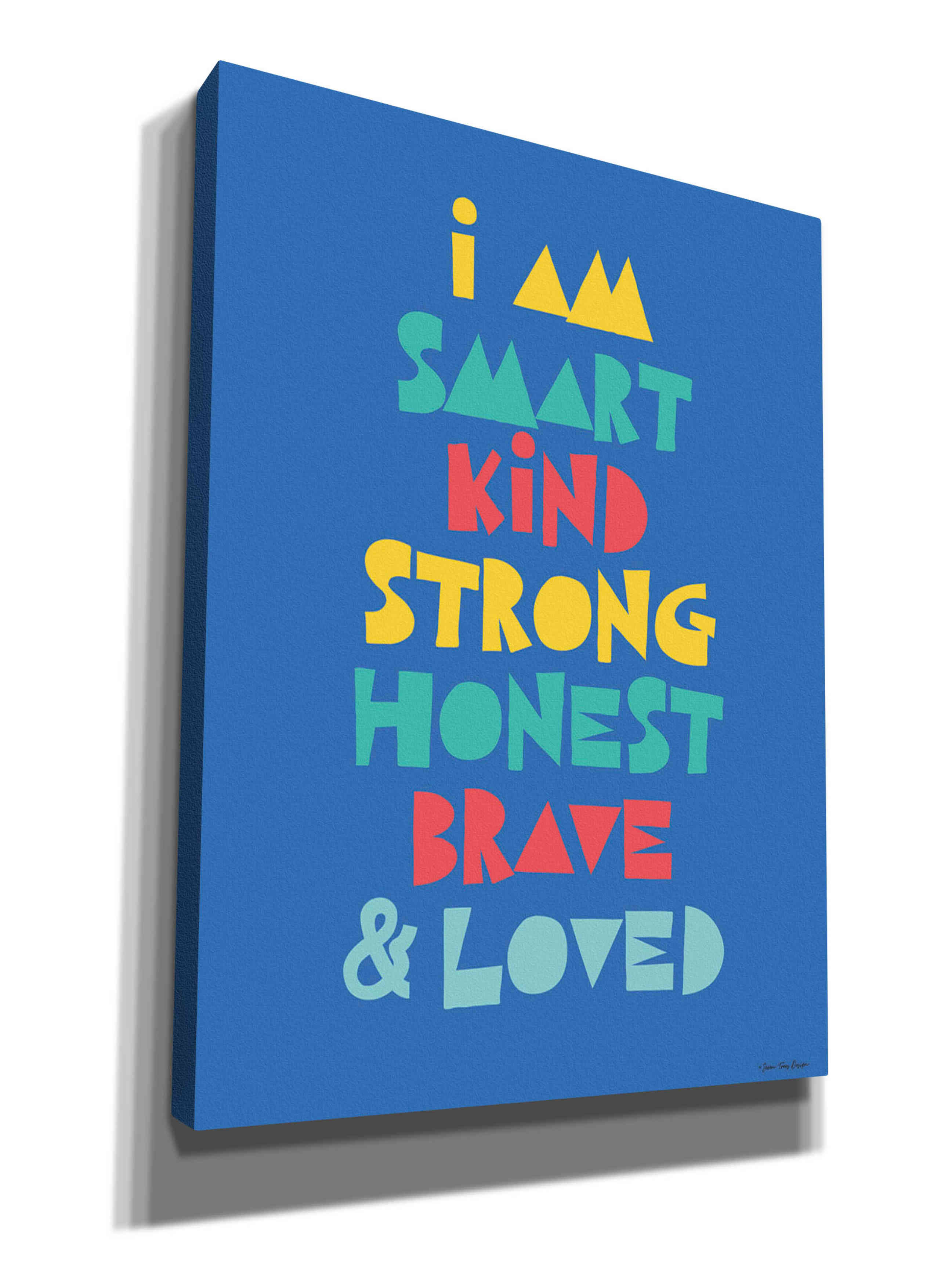 Trinx I Am Smartâ?¦ by - Wrapped Canvas Textual Art - Wayfair Canada