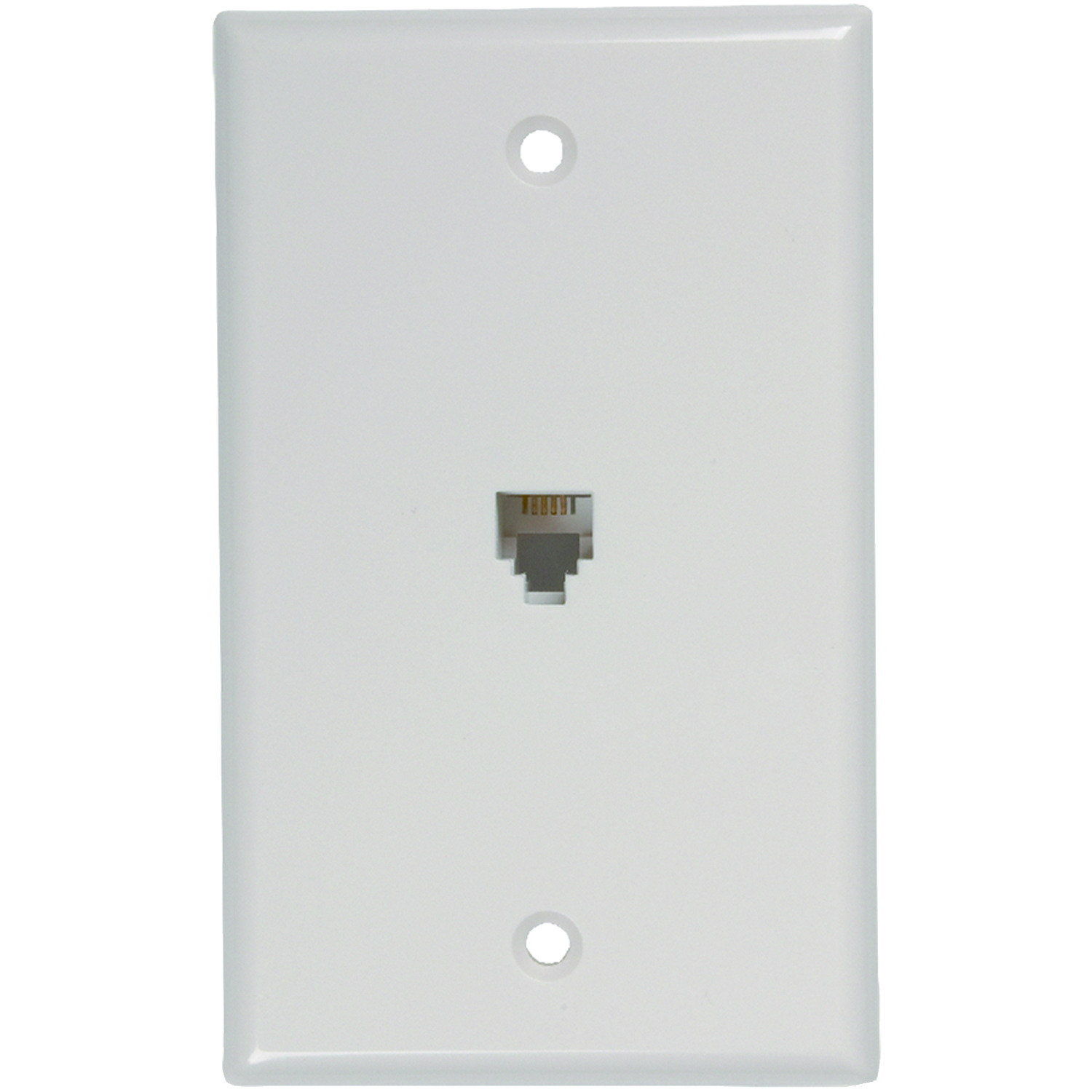 RCA Products 1-Gang Phone Jack Wall Plate | Wayfair