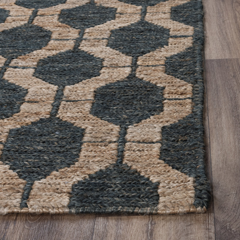 Latitude Run® Flatweave Geometric Rug | Wayfair