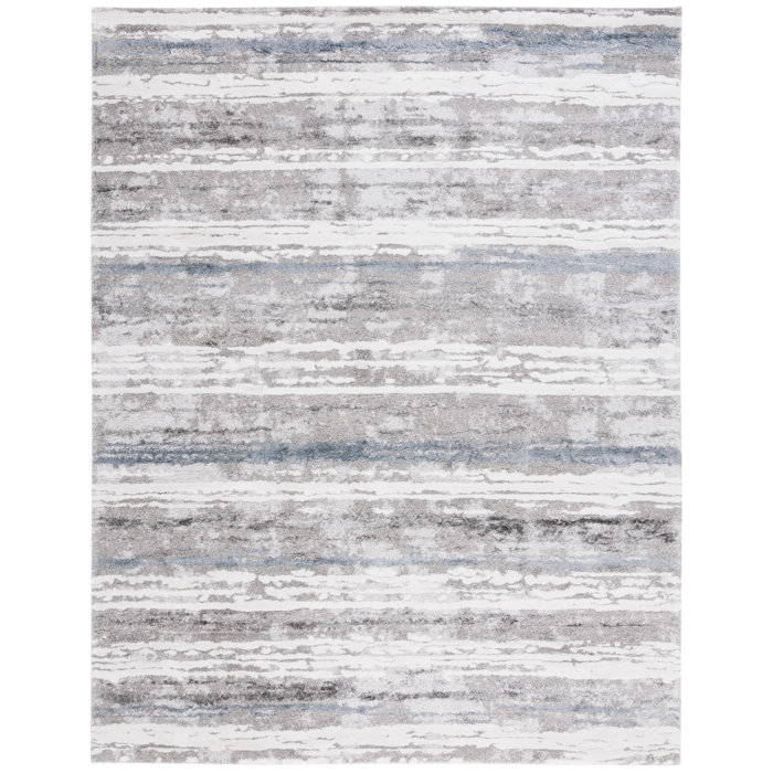 Sand & Stable Southport Performance Gray/Blue Rug & Reviews | Wayfair