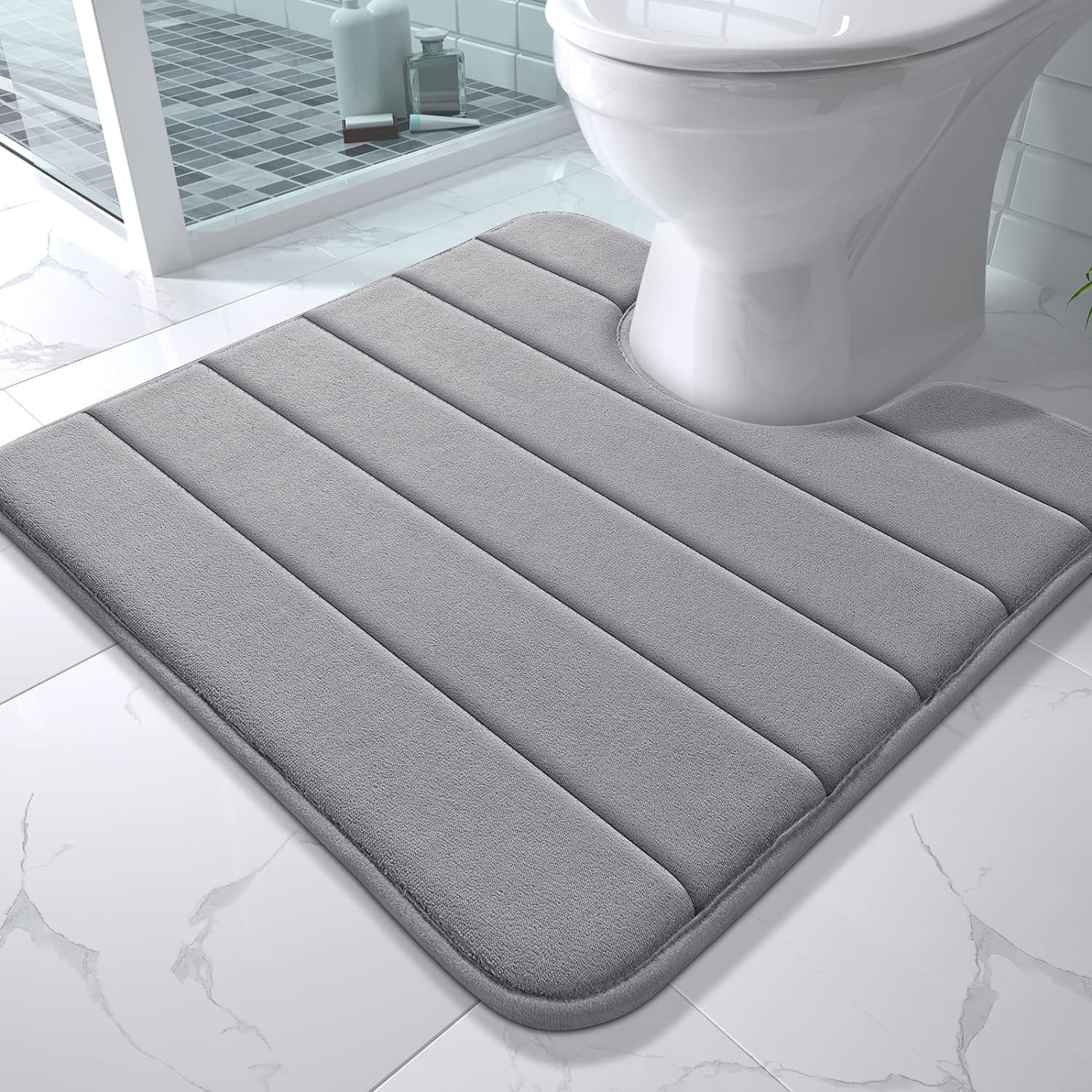 Latitude Run® Golphin Solid Color Contour Mat | Wayfair