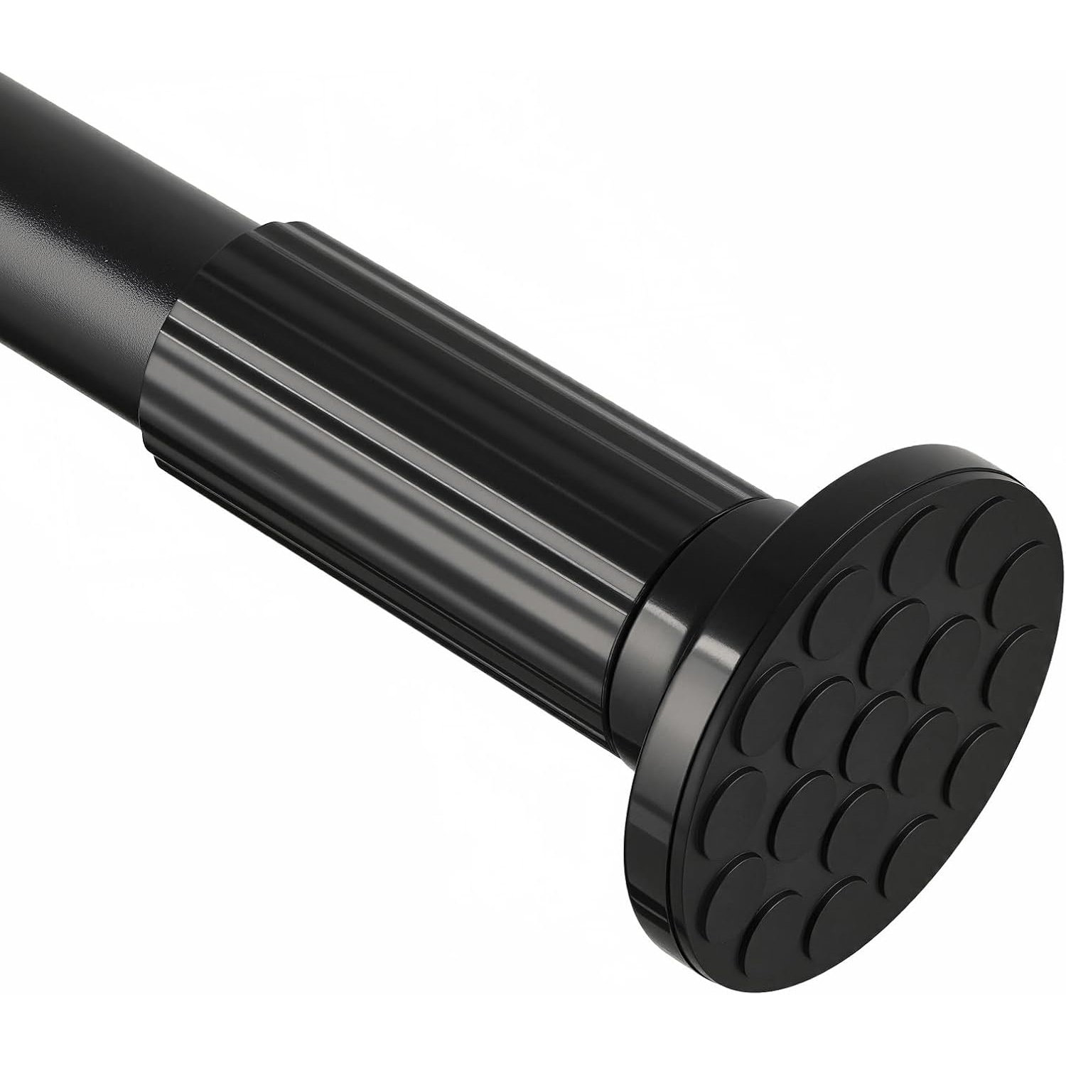 DONIVE Tension Curtain Rod 51-148 Inch (4.25-12Ft), Shower Curtain Rod ...