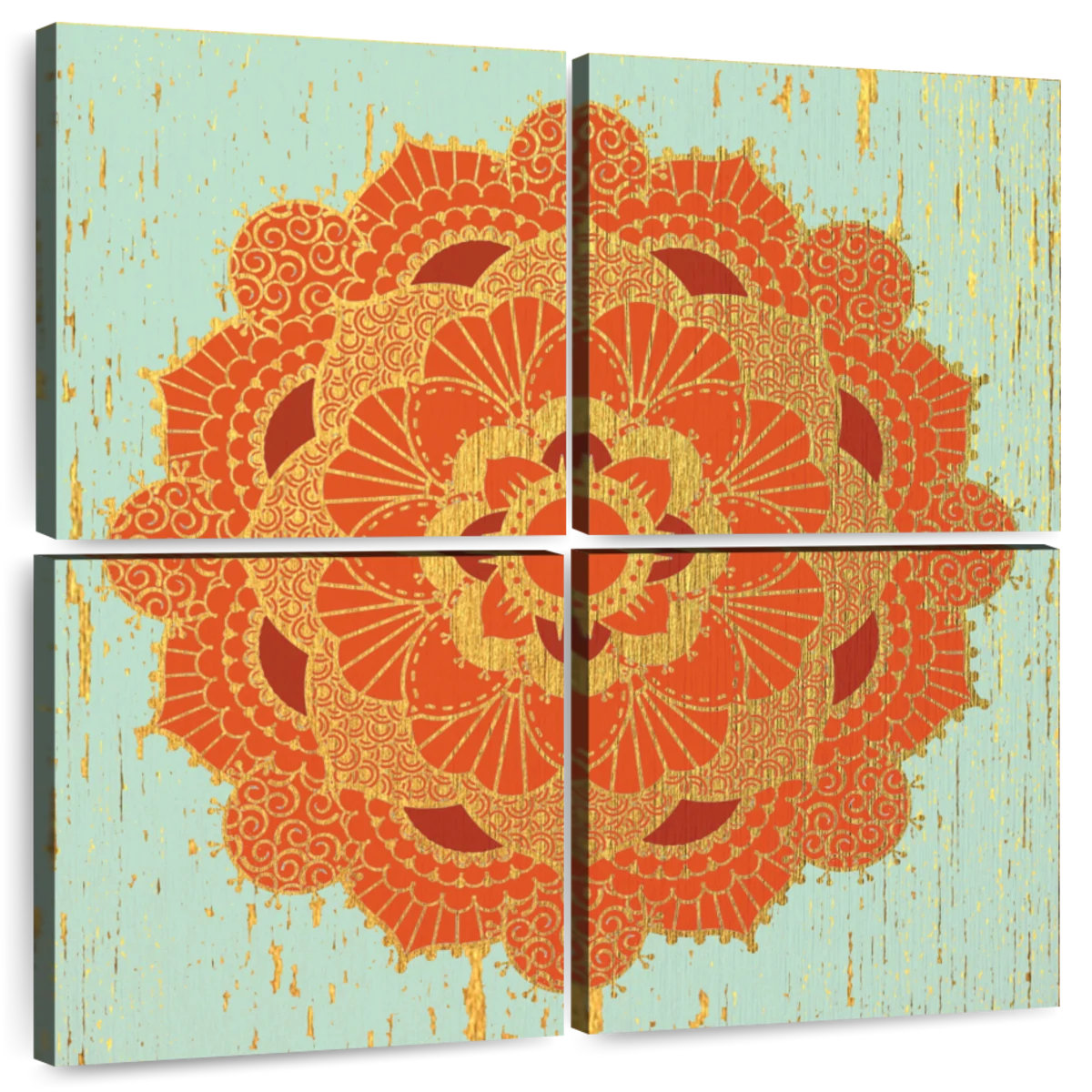 Bungalow Rose Kerner Moroccan Medallion II | Wayfair