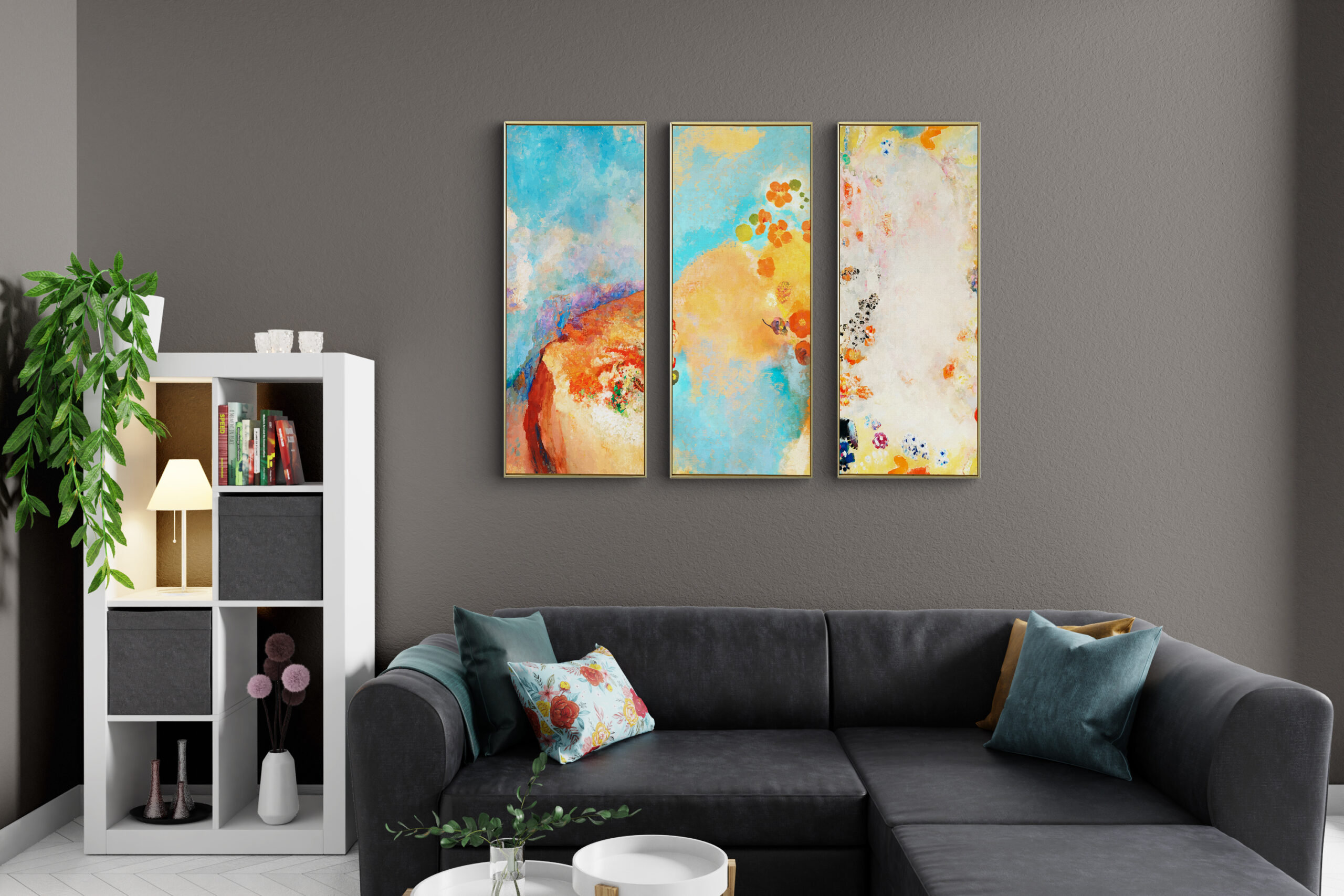 Hokku Designs Ravan Metal Floater Picture Frame | Wayfair