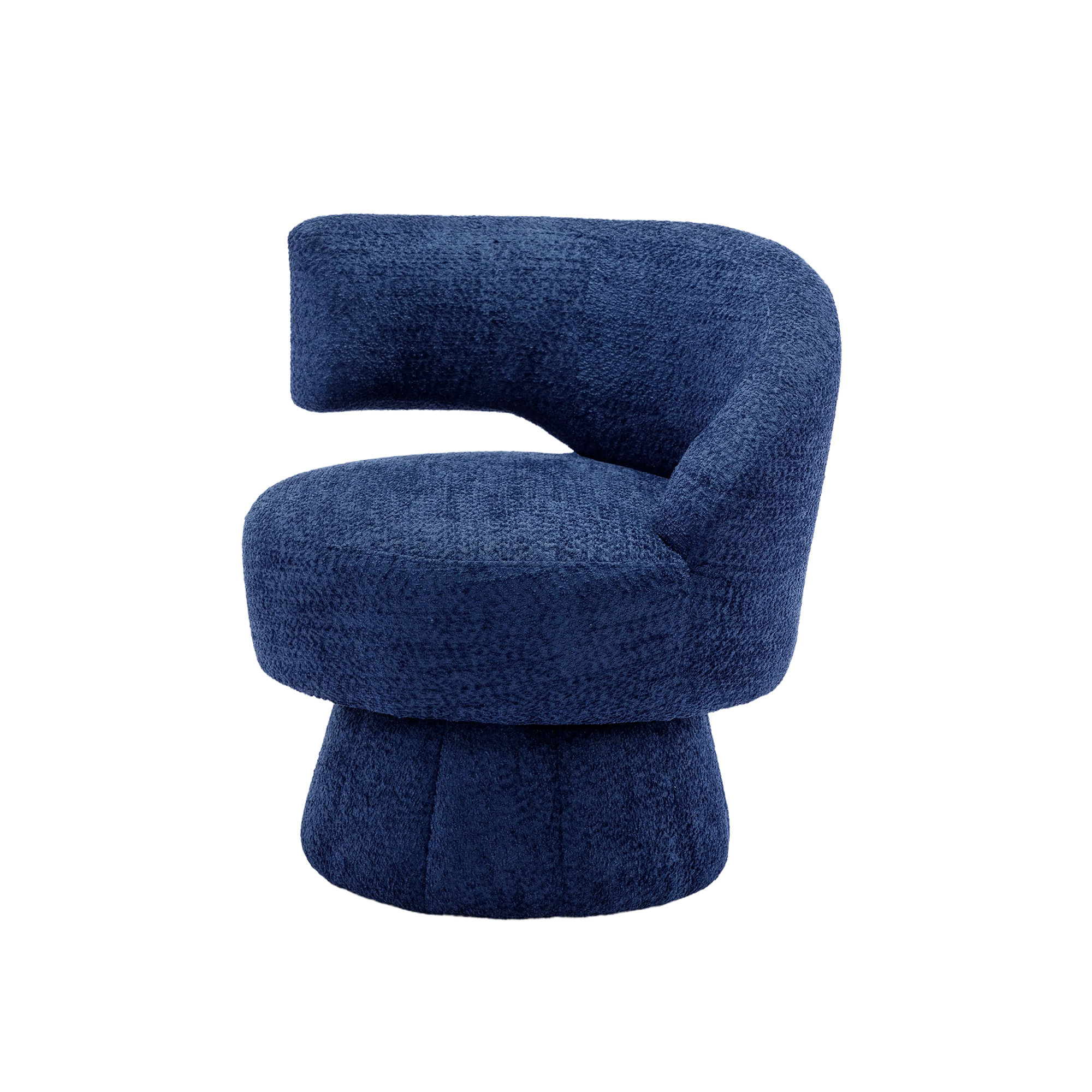 Ivy Bronx Tamiya 360 Degree Swivel Cuddle Barrel Accent Chairs | Wayfair