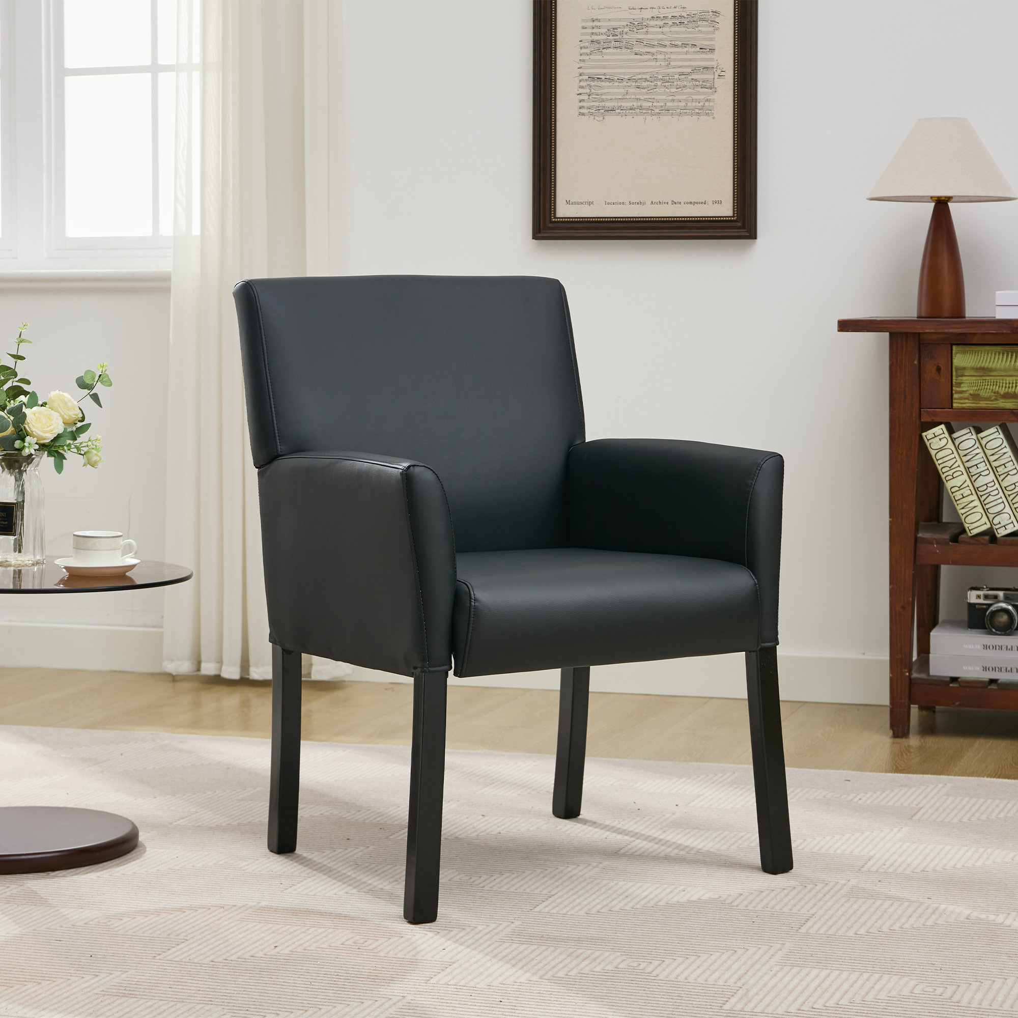 Ergemma Reception Chair | Wayfair