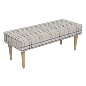 HappyBarok Pastel Polyester Blend Upholstered Bench | Wayfair.co.uk