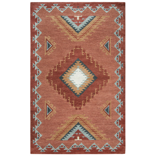 Loon Peak® Potts Hand Tufted Southwestern Rug & Reviews | Wayfair