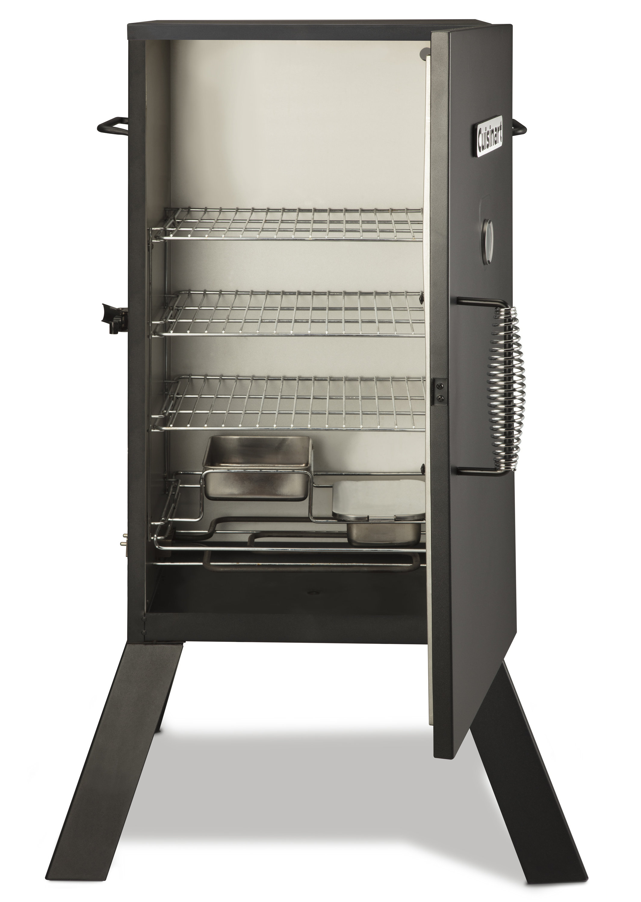 Cuisinart 30" Electric Smoker, 3 Adjustable Racks, Large Capacity BBQ ...