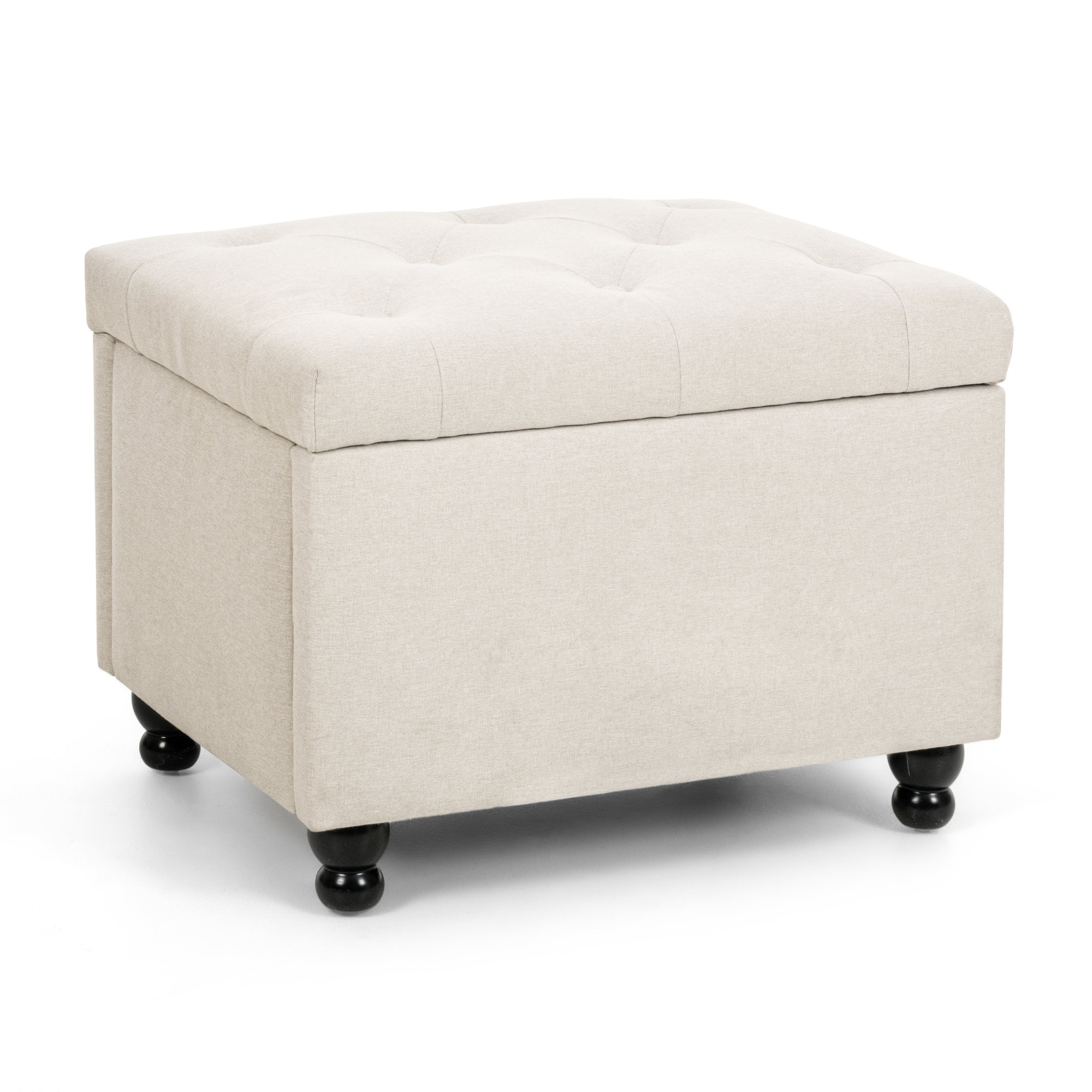 Charlton Home® Entryway Storage Ottoman, Multipurpose Foot Rest Sofa ...