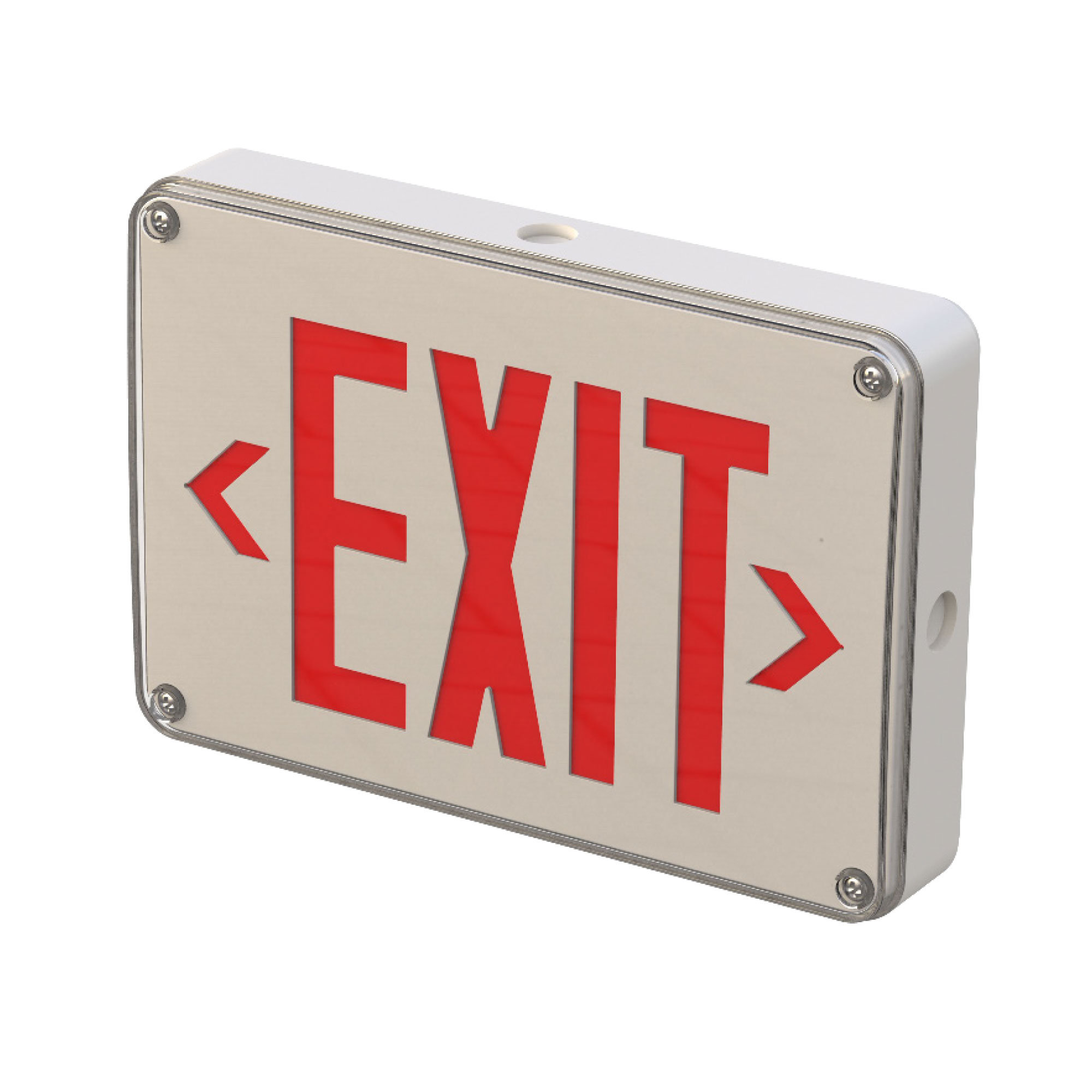 RP Lighting + Fans Jackson 13" Red LED Exit Sign | Wayfair