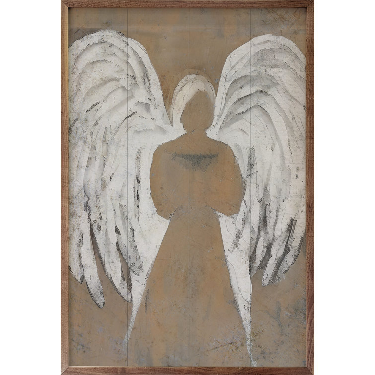 Trinx Rustic Farmhouse Angel | Wayfair