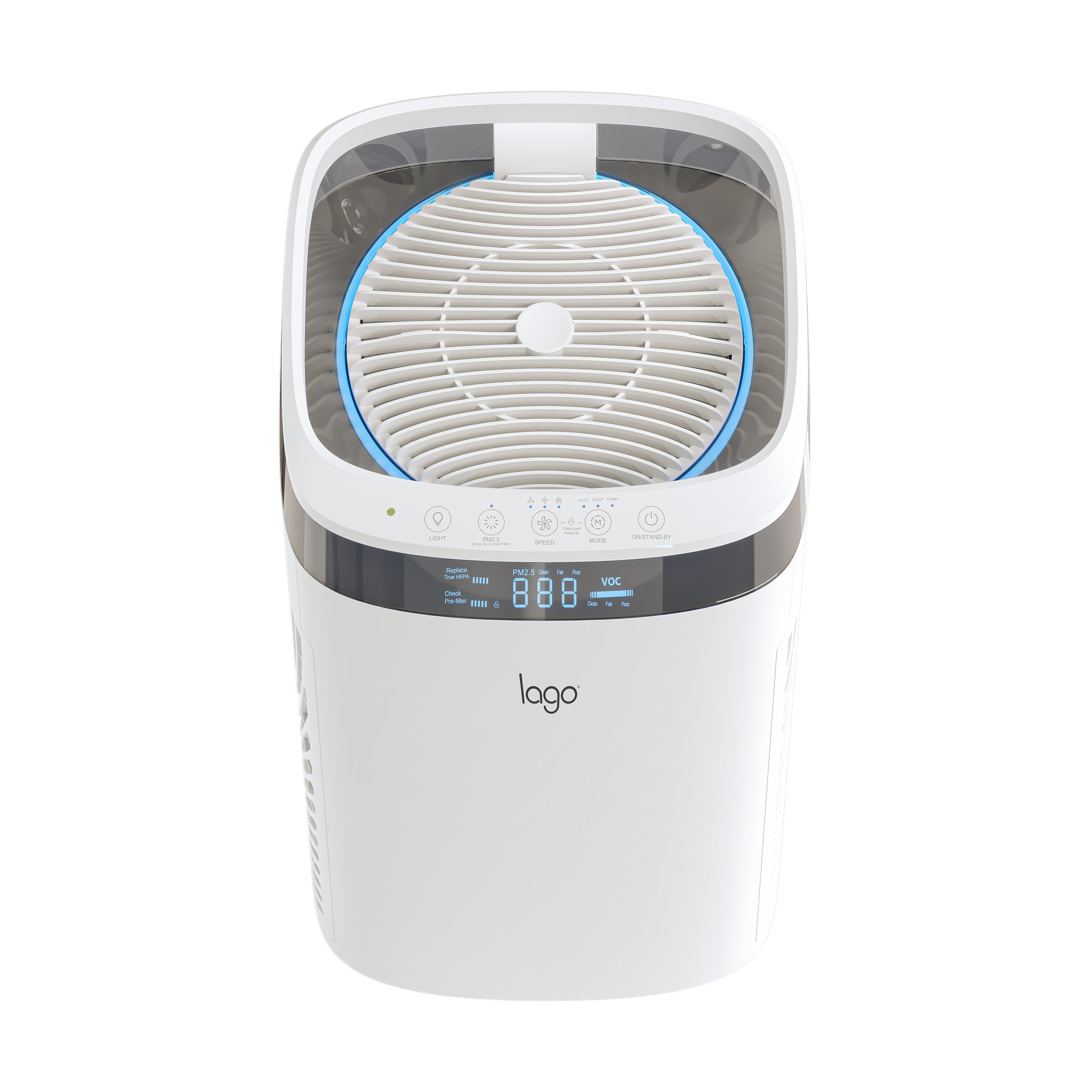 Lago Air Purifier with HEPA filter & Reviews | Wayfair