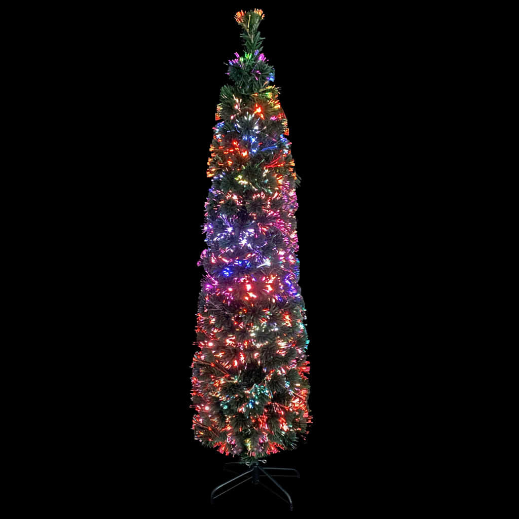 The Holiday Aisle® Christmas Tree Decoration Artificial Slim Tree with ...