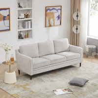 Romero Simple Pastoral Style Sofa 84.6'' Sofa | Wayfair