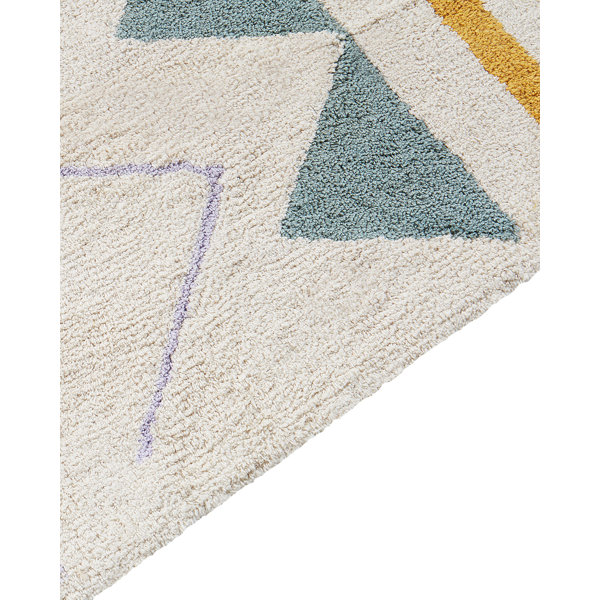 Harriet Bee Maylin Geometric Tufted Hand Tufted Area Rug | Wayfair.co.uk