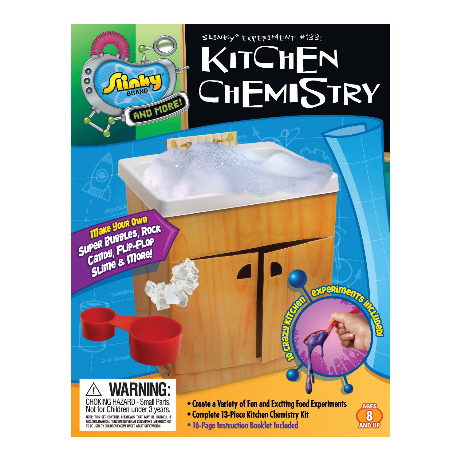Scientific Explorer Slinky Science Kit - Kitchen Chemistry Mini Lab ...