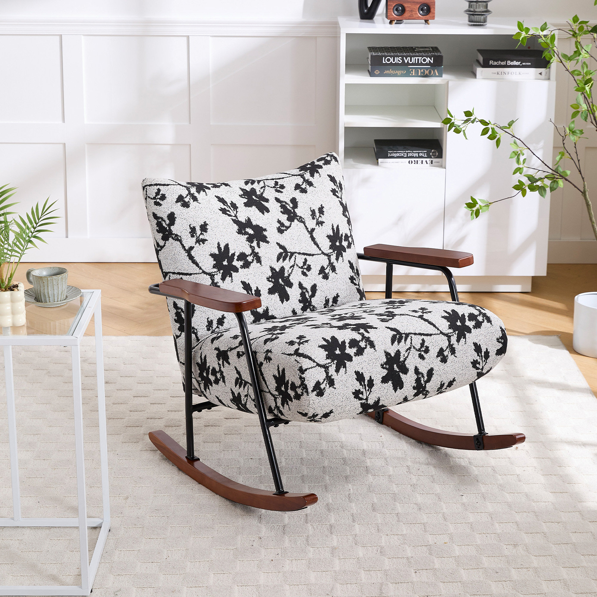 George Oliver Living Room Rocking Chair Frame | Wayfair