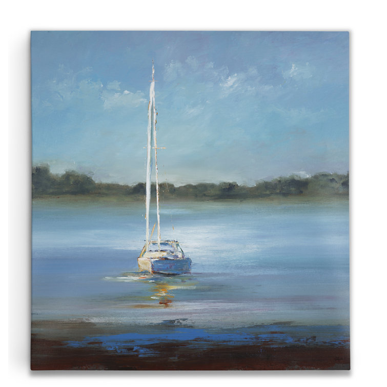 Ebern Designs " Safe Harbor " Print on Canvas | Wayfair