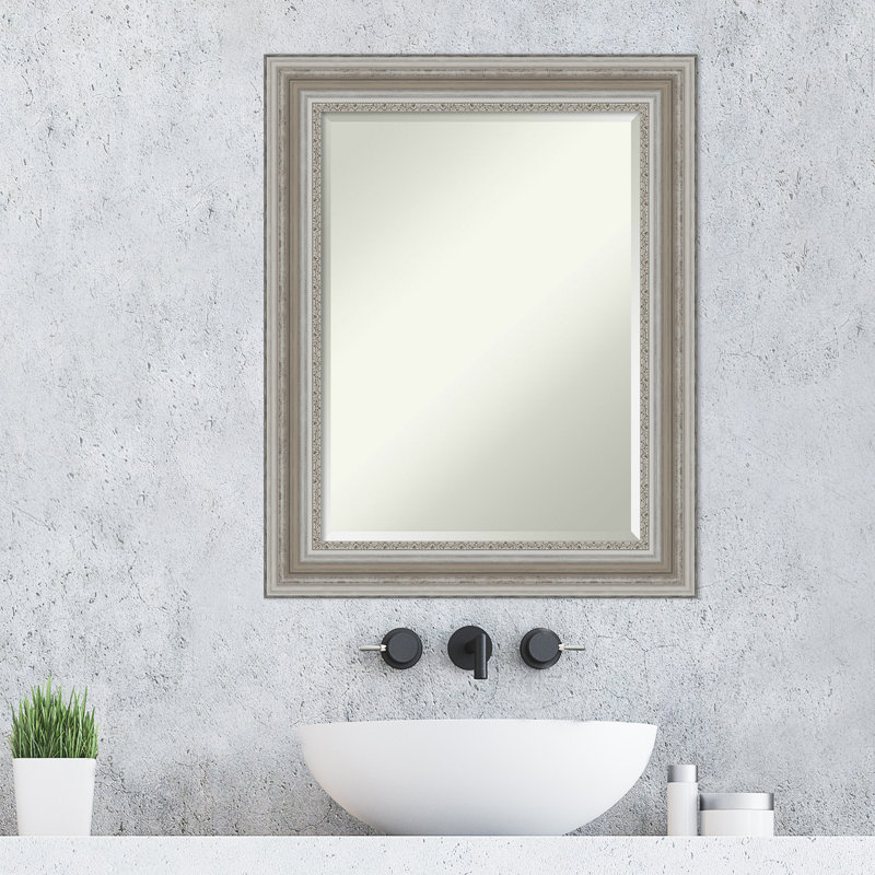 One Allium Way® Gerard Flat Wall Mirror & Reviews | Wayfair