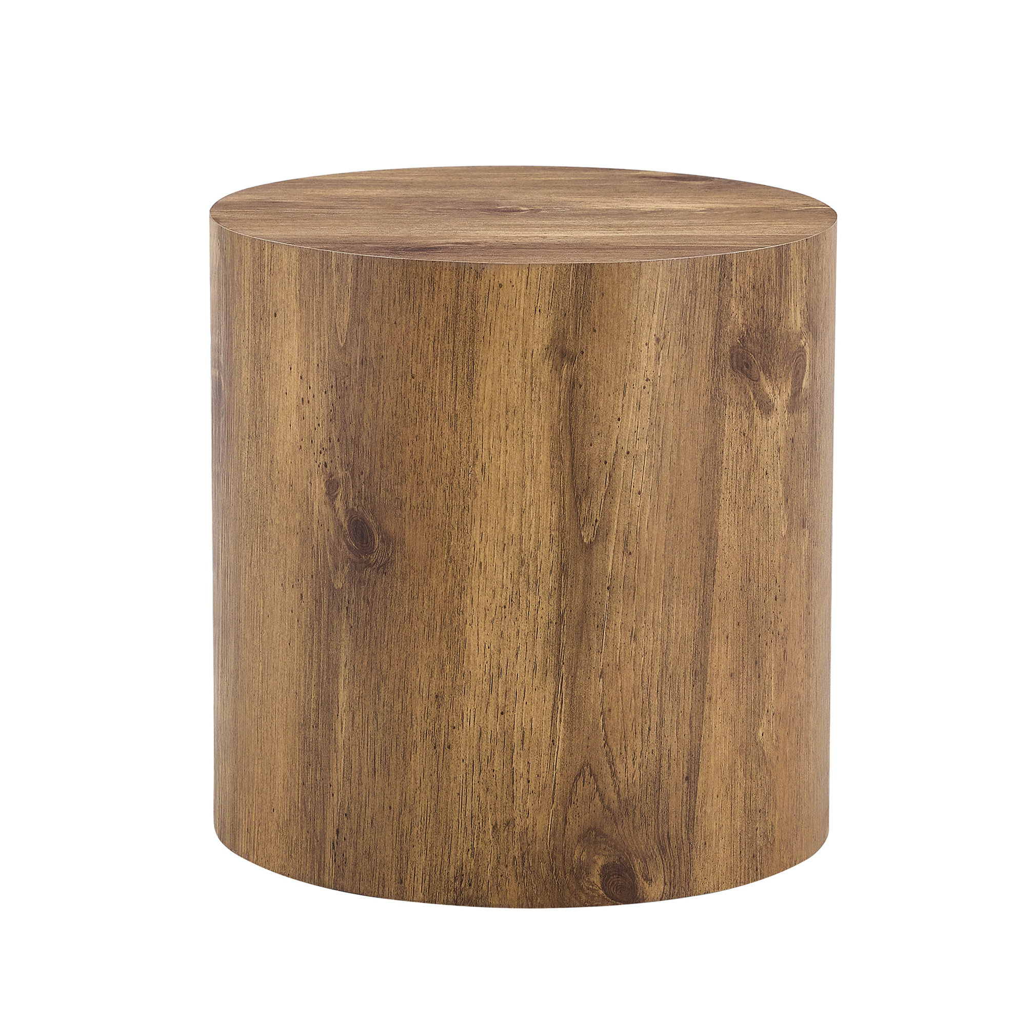 Loon Peak® The cylindrical table with its patterned design can be ...