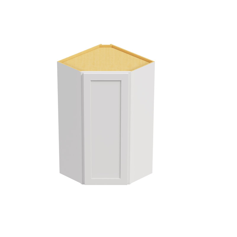 Lumina Loft Diagonal Wall Corner Cabinet, Shaker | Wayfair