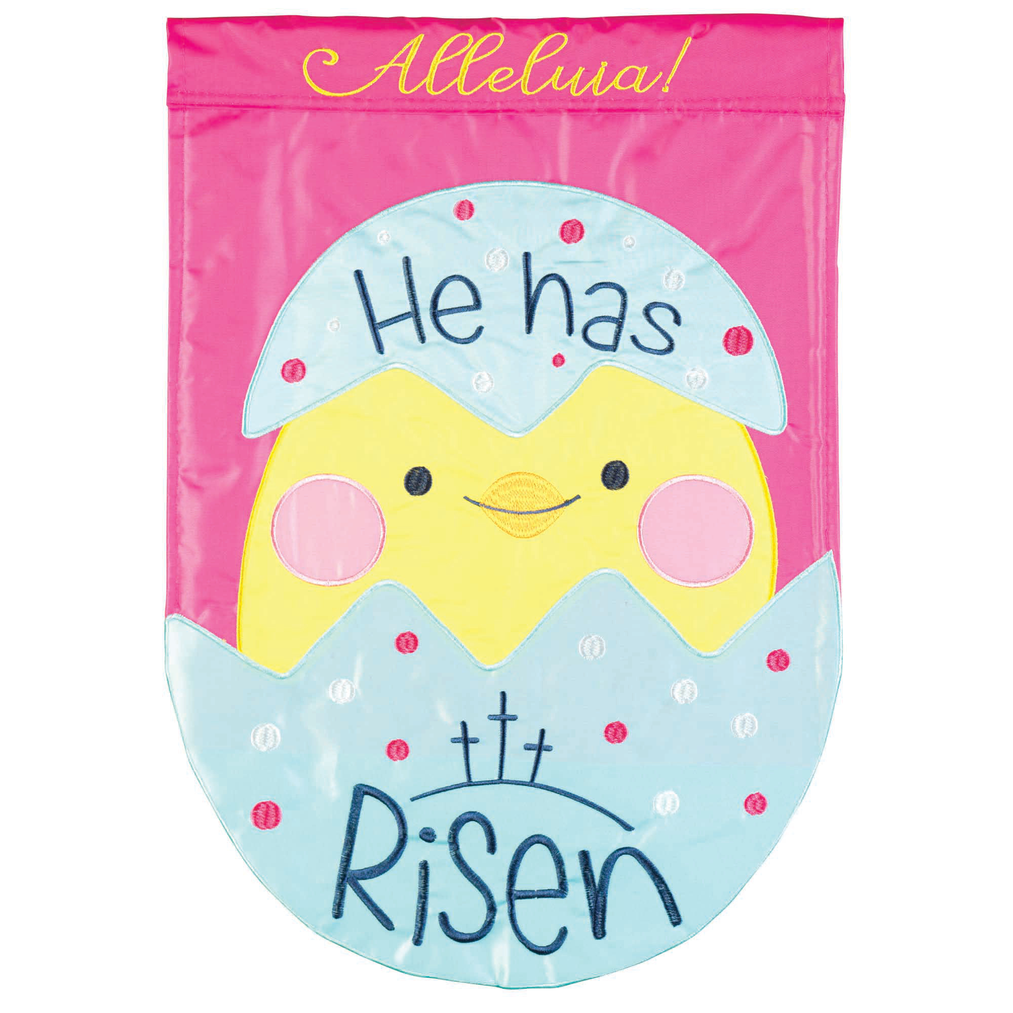 The Holiday Aisle® Daesia 2-Sided Polyester 18 x 13 in. Garden Flag ...