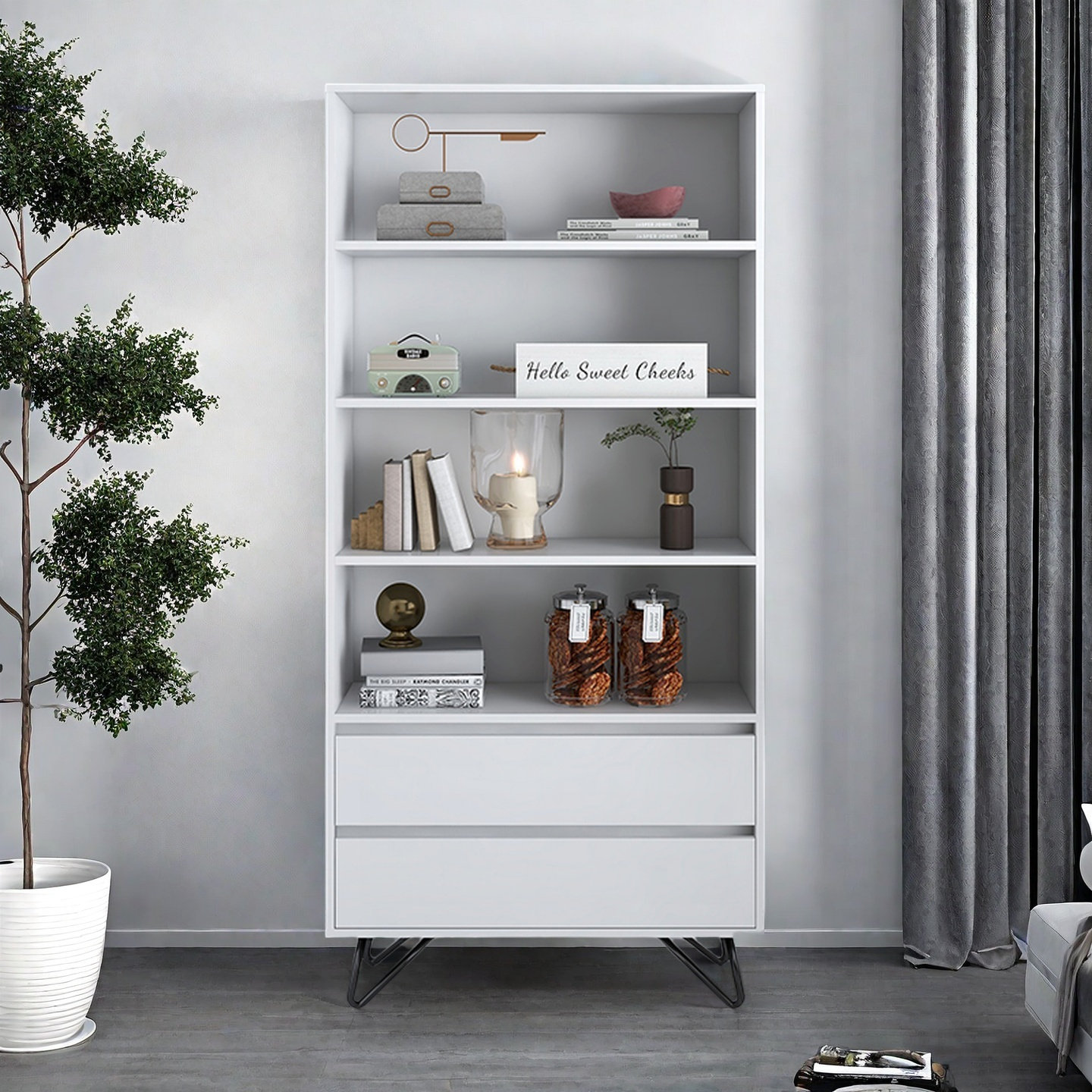 Corrigan Studio® Creative household bookcase | Wayfair