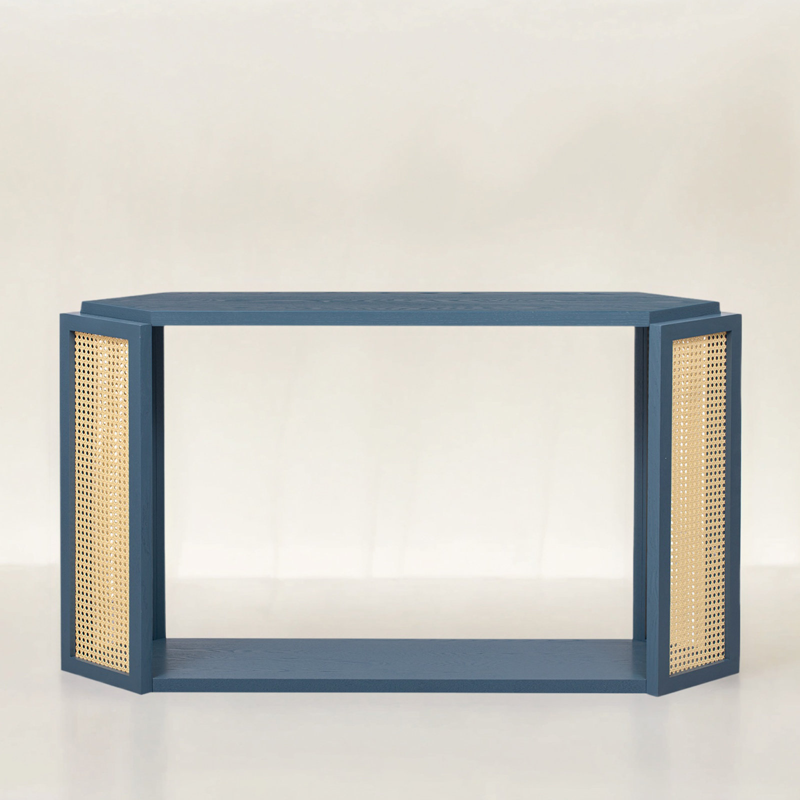 Bay Isle Home™ Narrow Console Table With Asymmetrical Top, Entryway ...