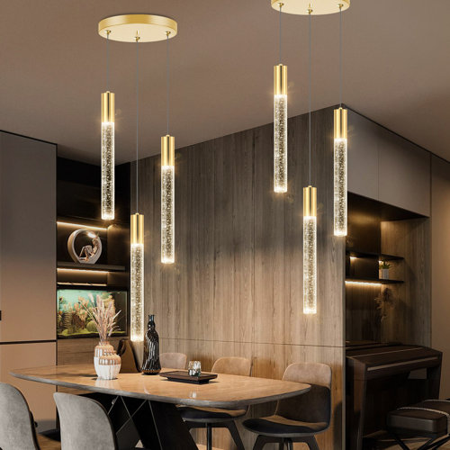 Mercer41 Led Dimmable Kitchen Island Pendant Light | Wayfair