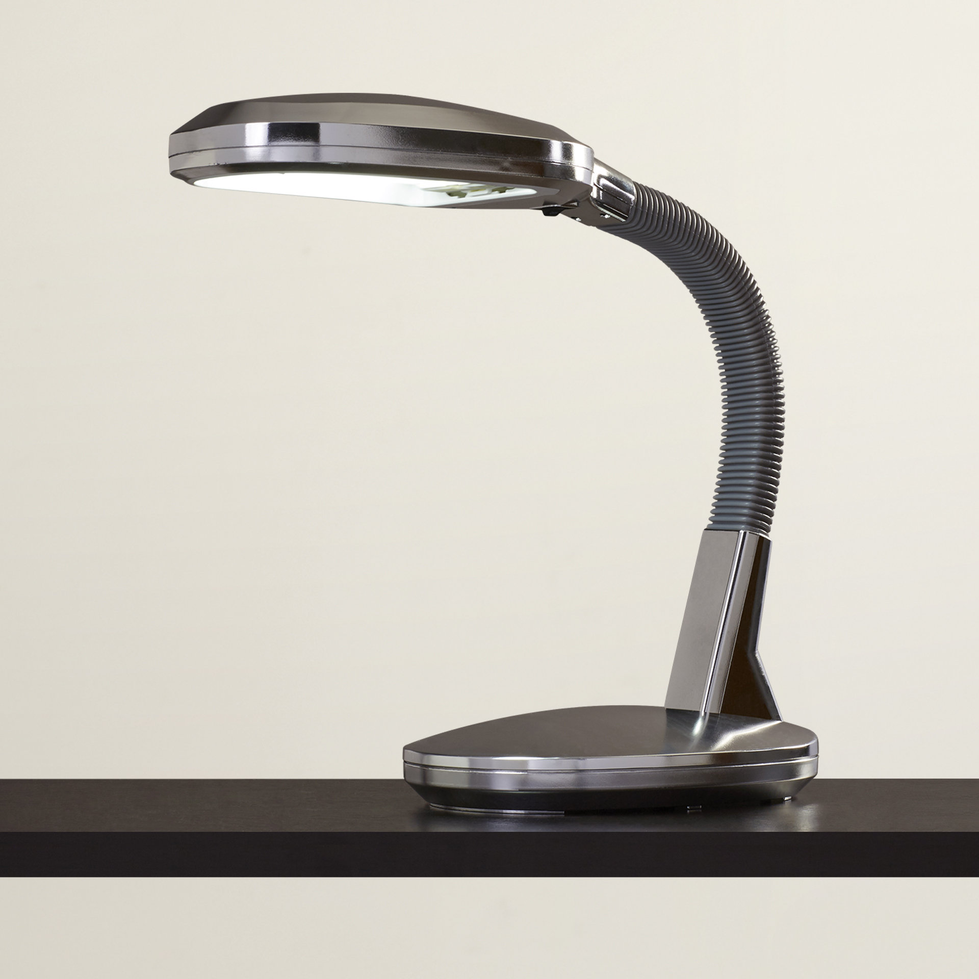 Lavish Home Home Deluxe 22" Arched Desk or Table Lamp - Natural ...