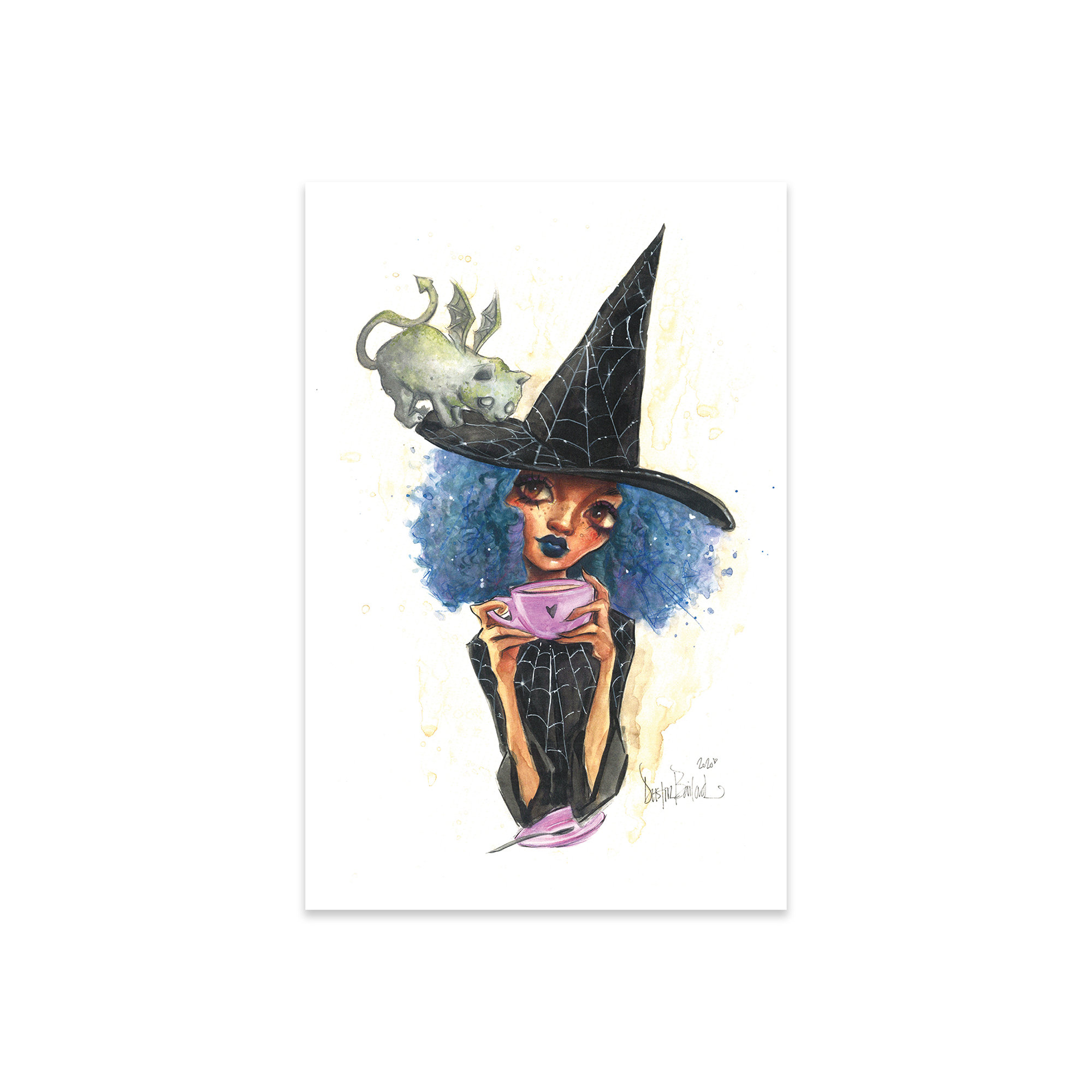 House of Hampton® Razz And Gargoyle Cat by Dustin Bailard | Wayfair