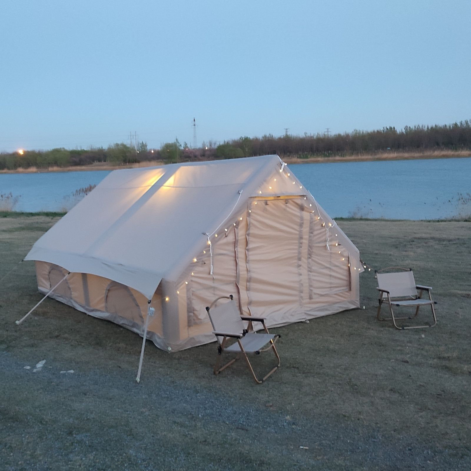 Tentspaces Inflatable Tents for Camping | Glamping Tent | Blow Up Tent ...