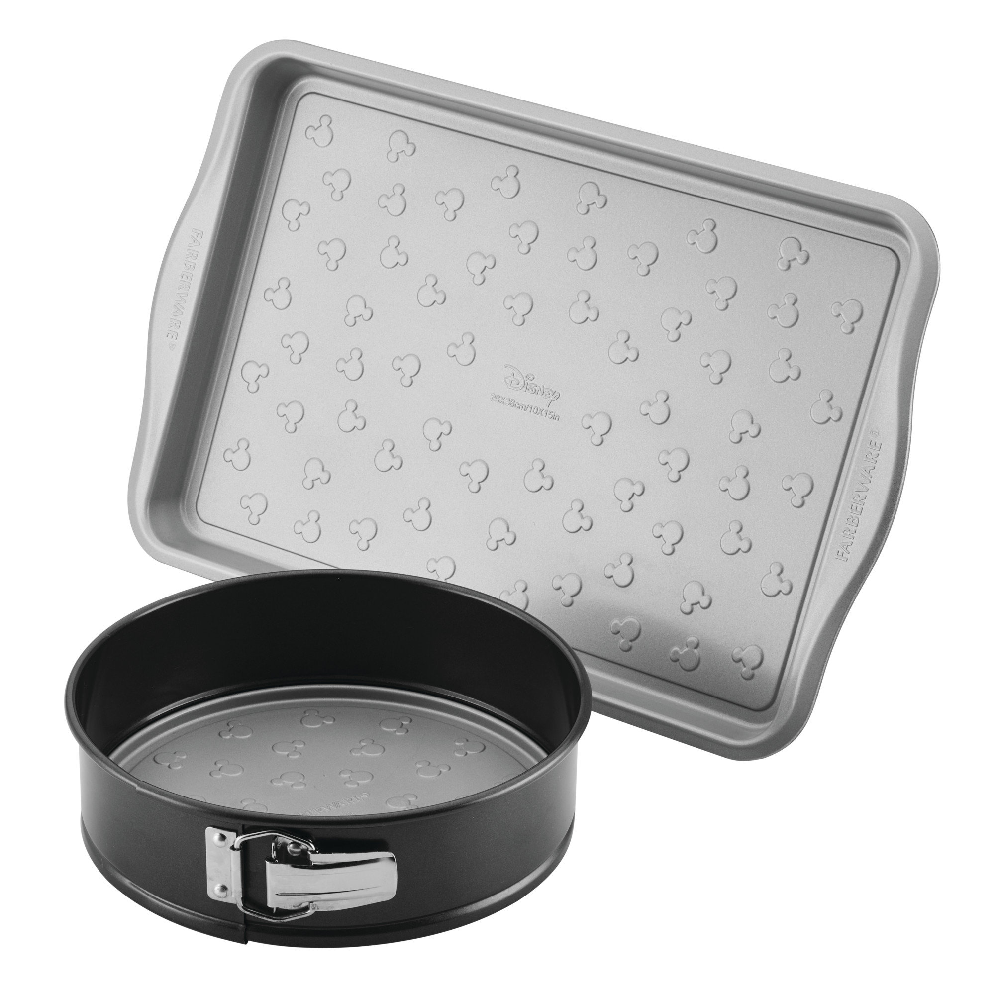 Farberware Disney Bake With Mickey Mouse Cookie Pan And Springform Pan ...