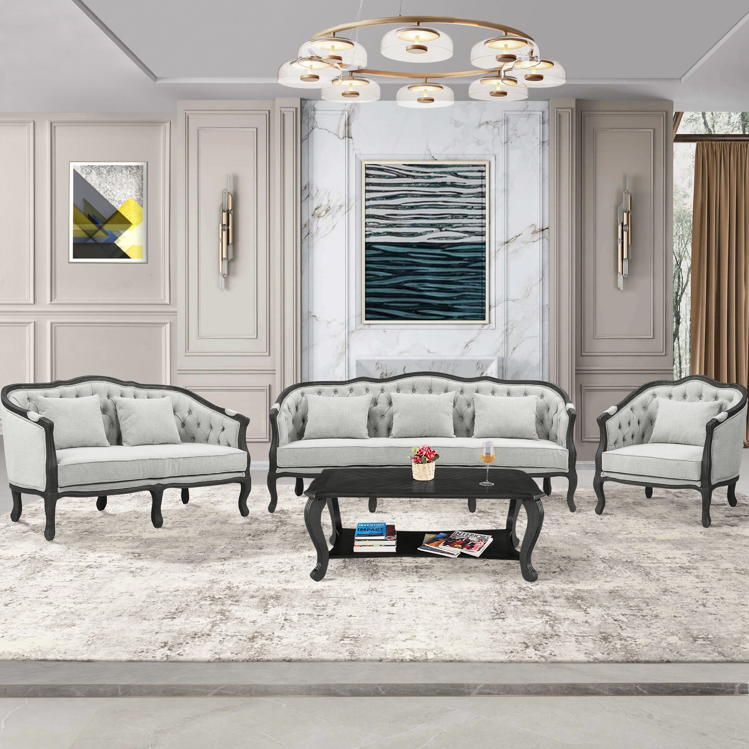 Canora Grey Rhiver 2 - Piece Living Room Set | Wayfair